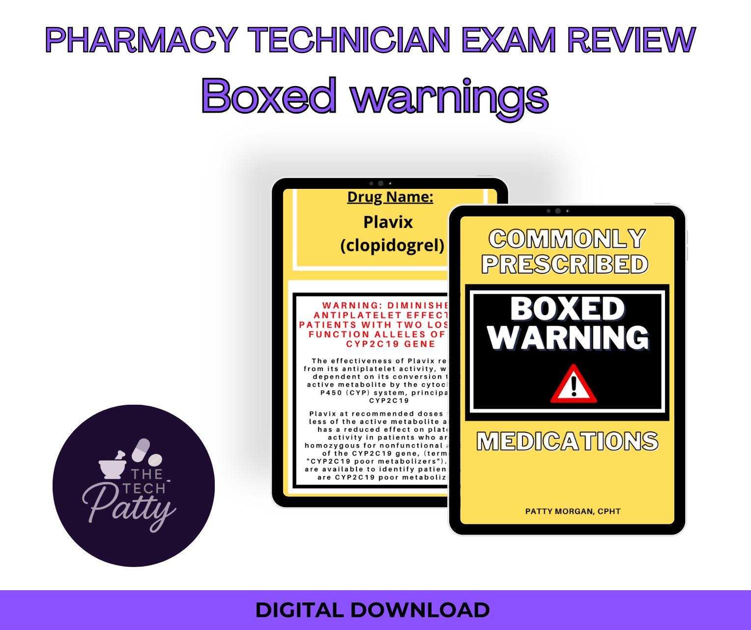 Pharmacy Technician Exam Study Guide PDF| PTCB Test Prep | Digital ...
