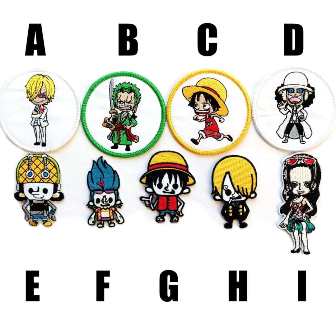 One Piece Patch Iron-on Patch Manga Anime Pirate Flag Crew Boarding ...