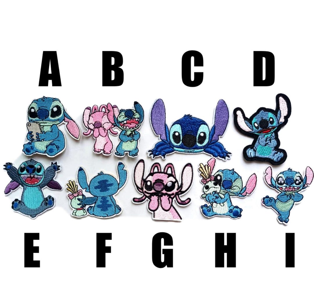 Patch Lilo & Stitch Ohana Thermoadhesive Patch Alien Experiment Cartoon ...