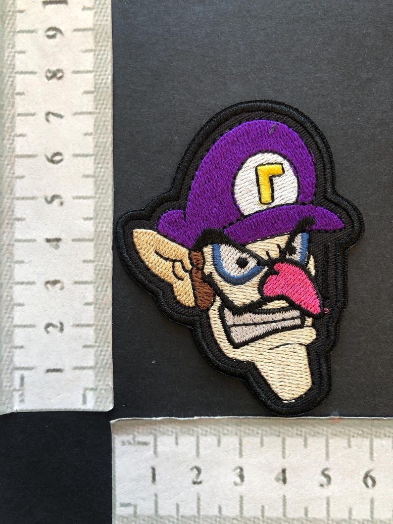Patch Super Mario Bros Iron-on Patch Bowser Embroidered Yoshi Peach ...