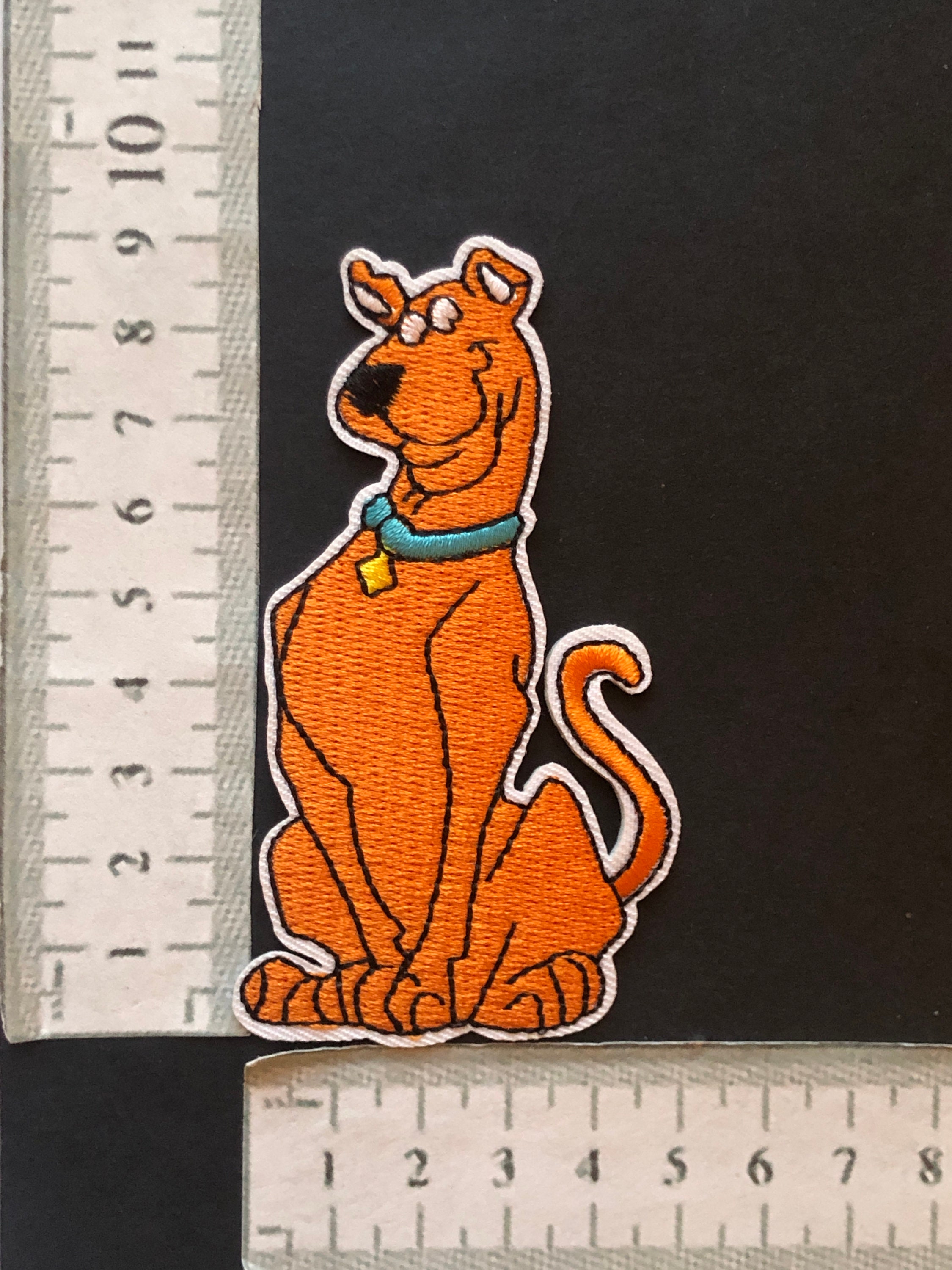 Patch Scooby Doo Retro Characters Iron-on Patch Iron on Applique Vintage Scrappy Doo the Mystery ...