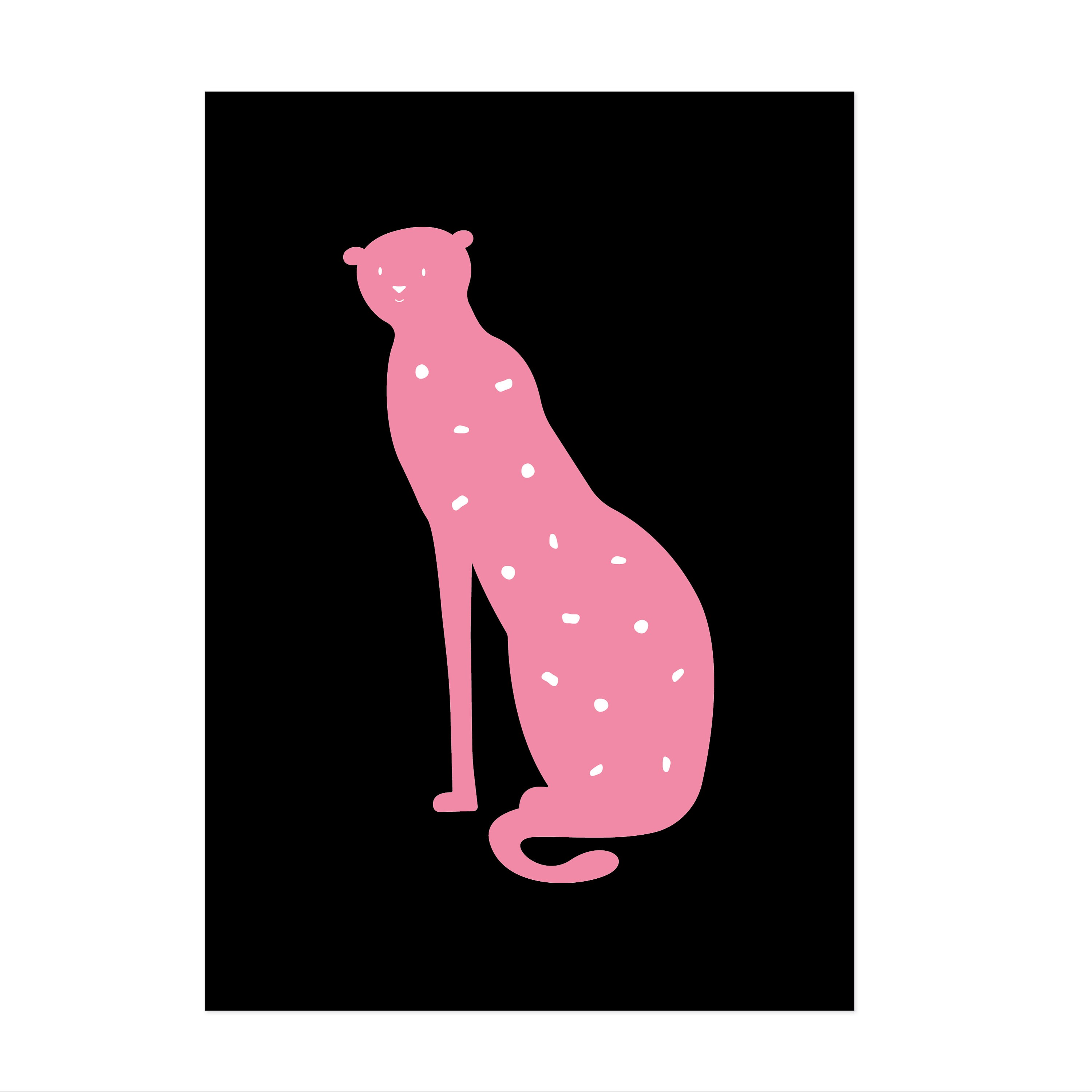 Cheetah Poster - Etsy