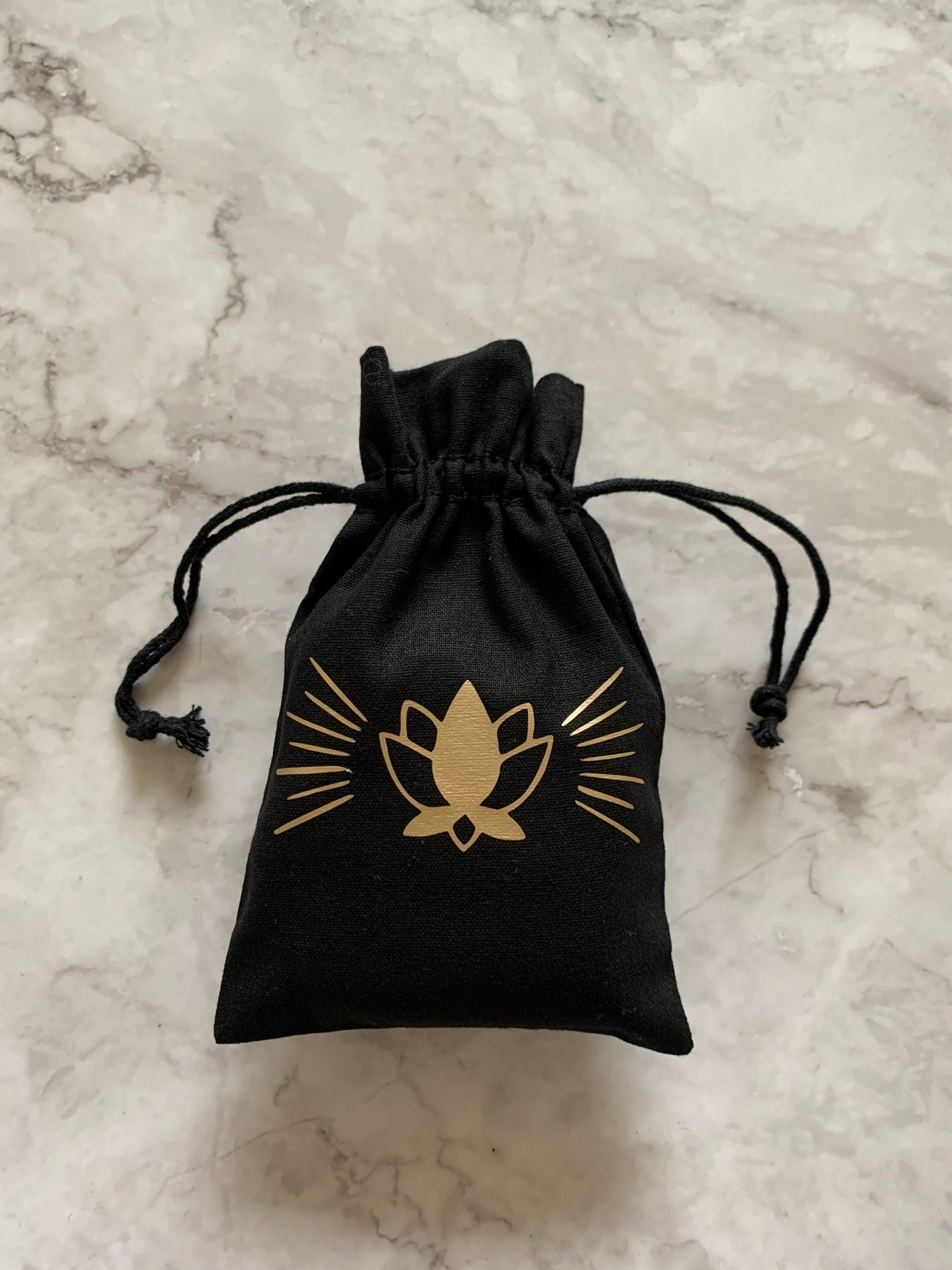 Black Crystal Pouch Bag, Pouch for Crystals, Bag for Crystals, Pouch ...