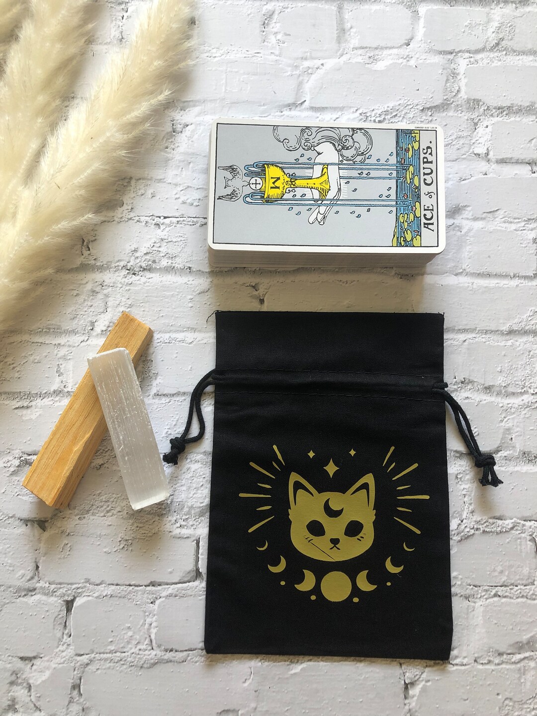 Tarot Card Bag, Tarot Card Pouch, Tarot Card Drawstring Bag, Pouch Bag ...