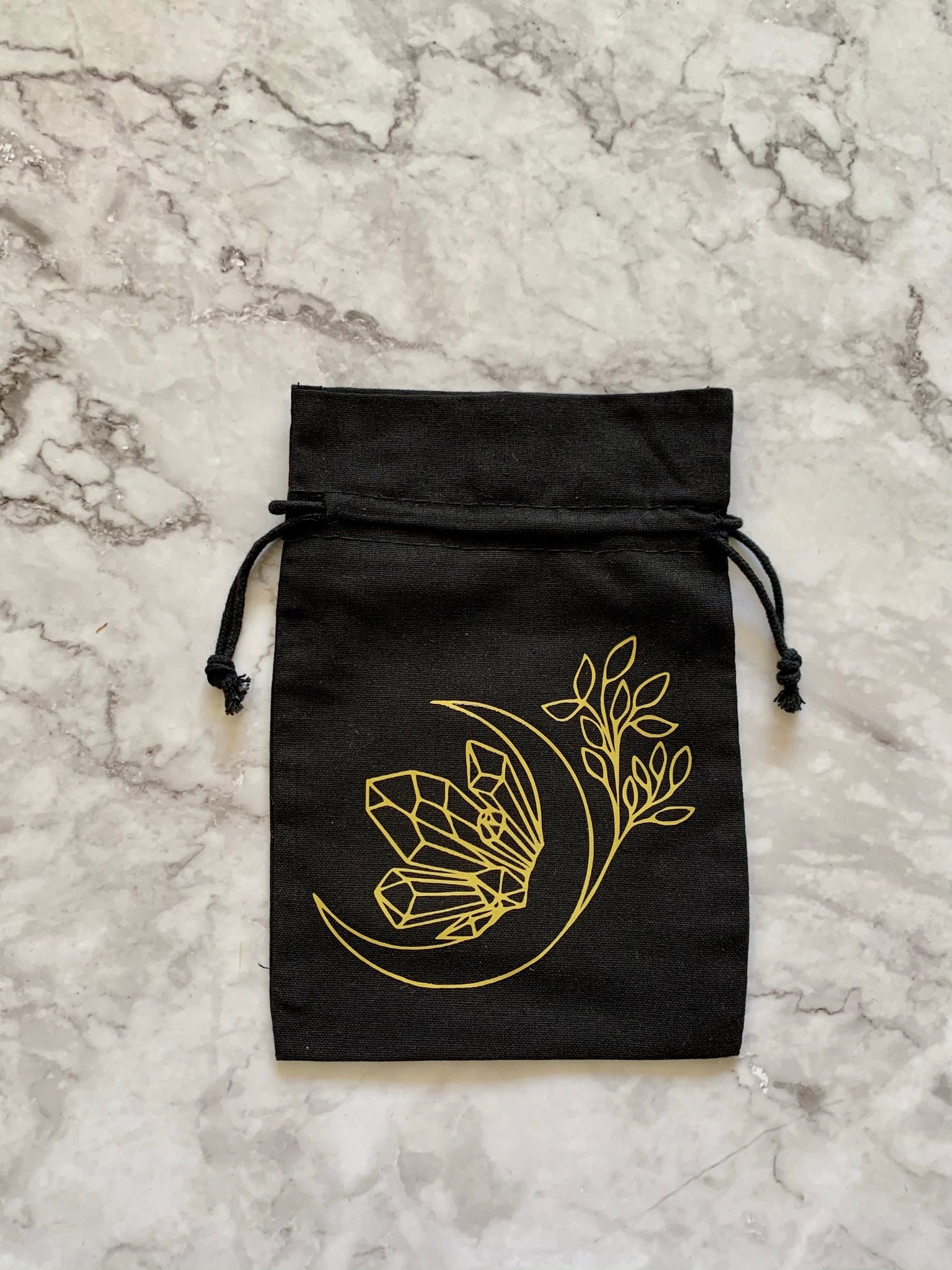 Tarot card bag, tarot card pouch, tarot card drawstring bag, pouch bag ...
