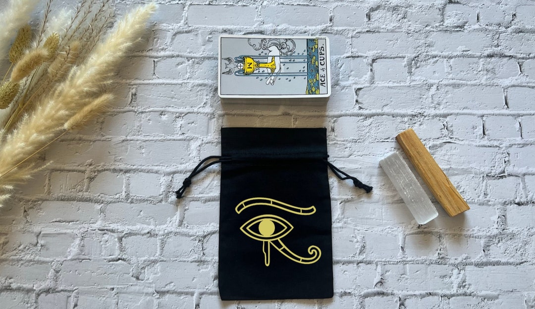 Tarot Card Bag, Tarot Card Pouch, Tarot Card Drawstring Bag, Pouch Bag ...