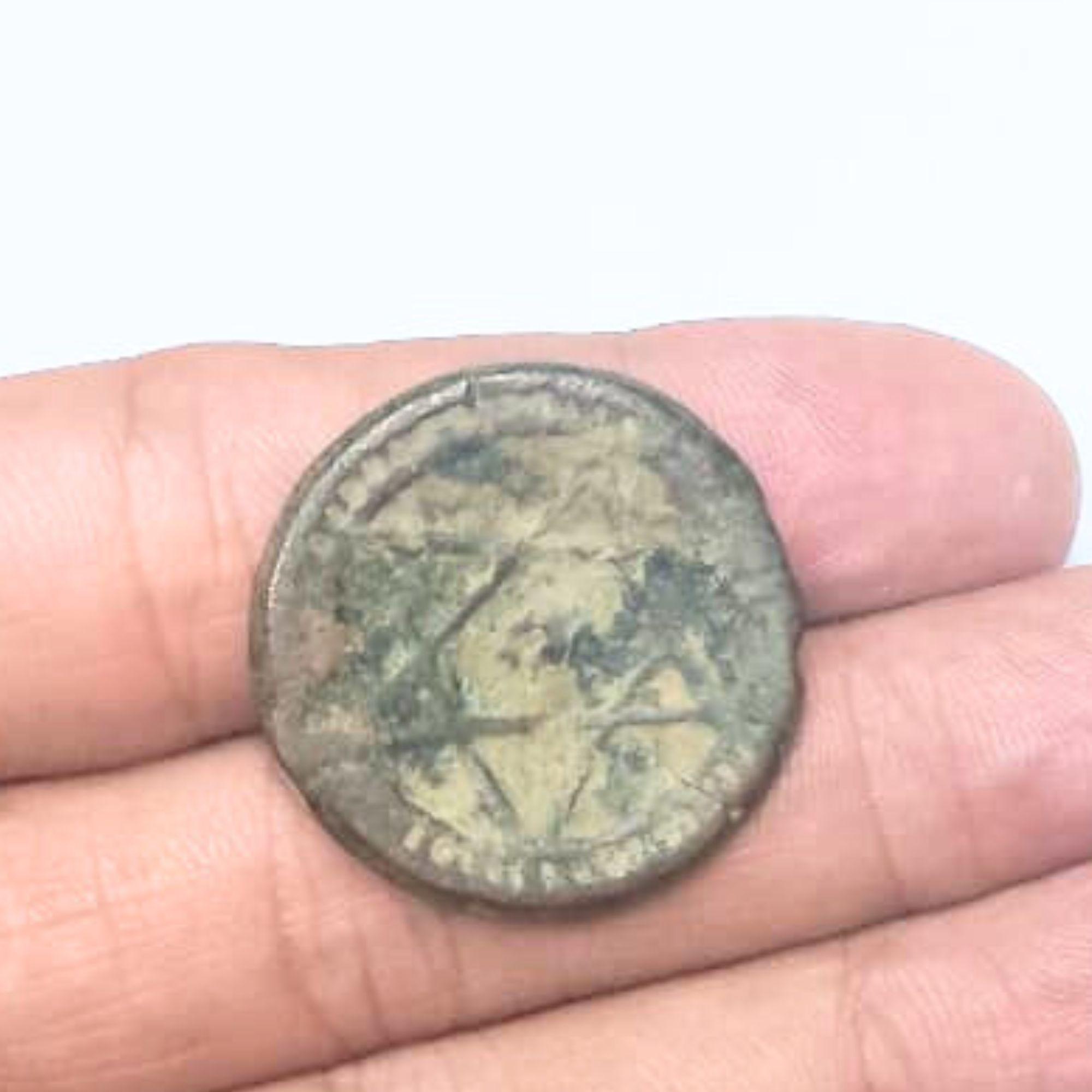 Coin Star of David Jewish Israel KING SOLOMON DAVID Antique Old Ancient ...