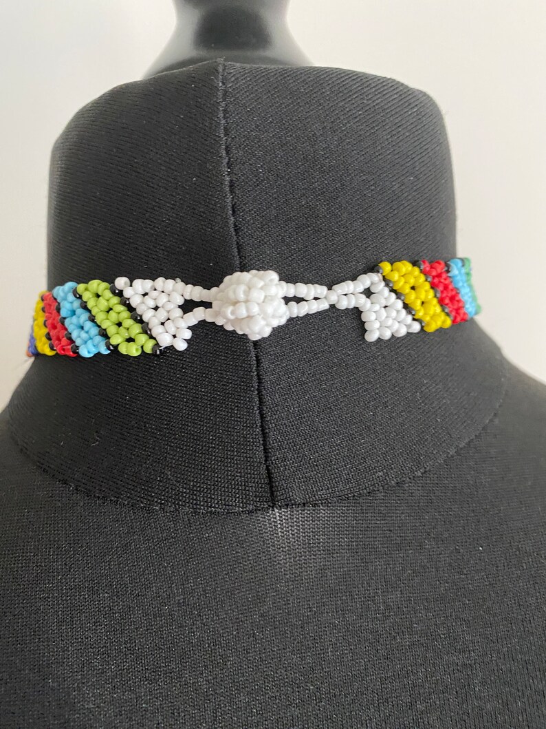 Zulu Beaded Tie: South African Ethnic Necktie - Etsy