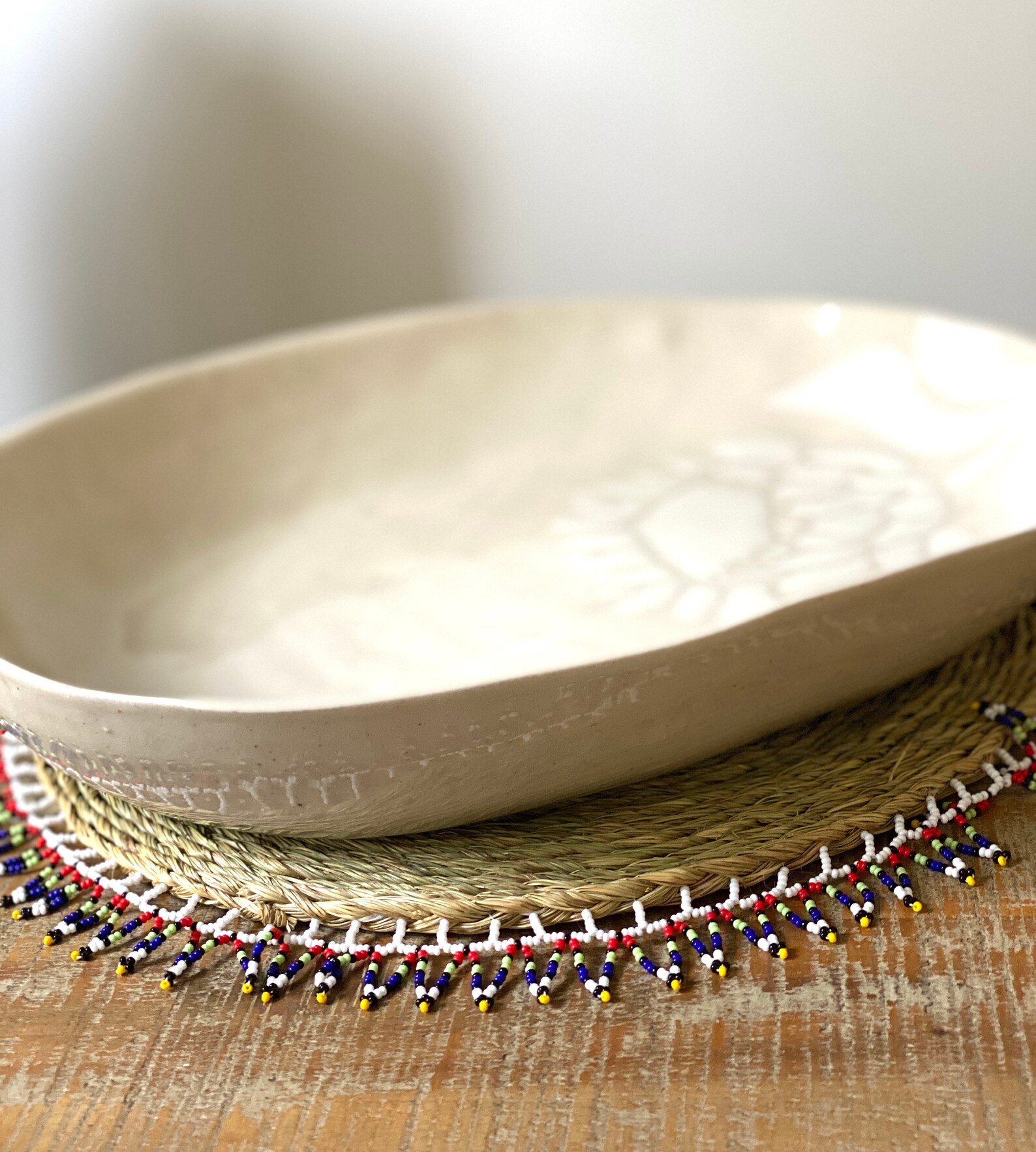 Woven Grass Mat Organic Grass Table Mat Woven Placemat - Etsy