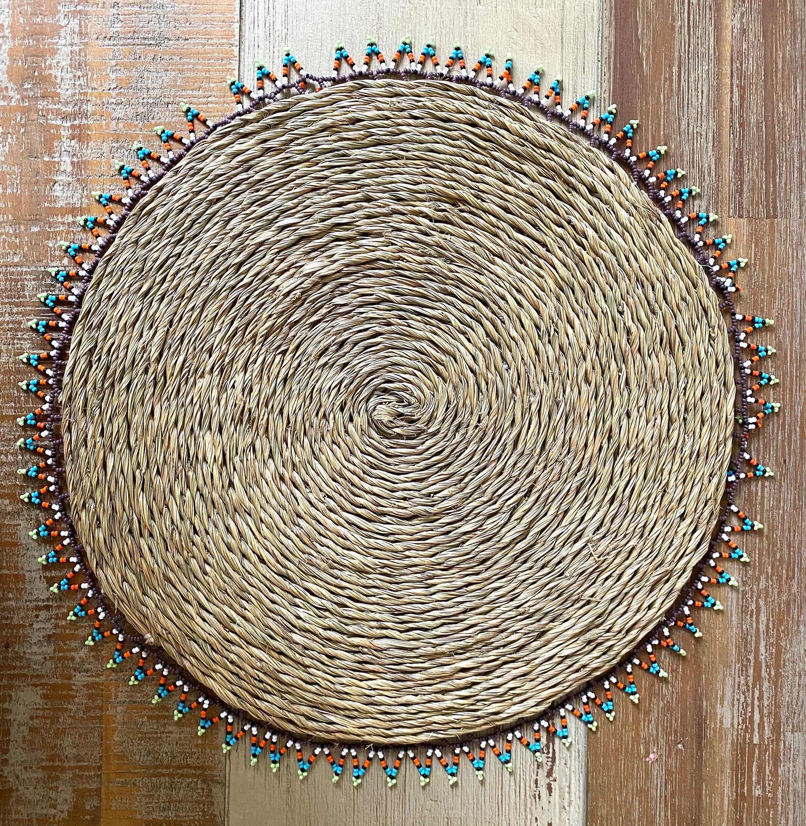 Woven Grass Mat Organic Grass Table Mat Woven Placemat - Etsy