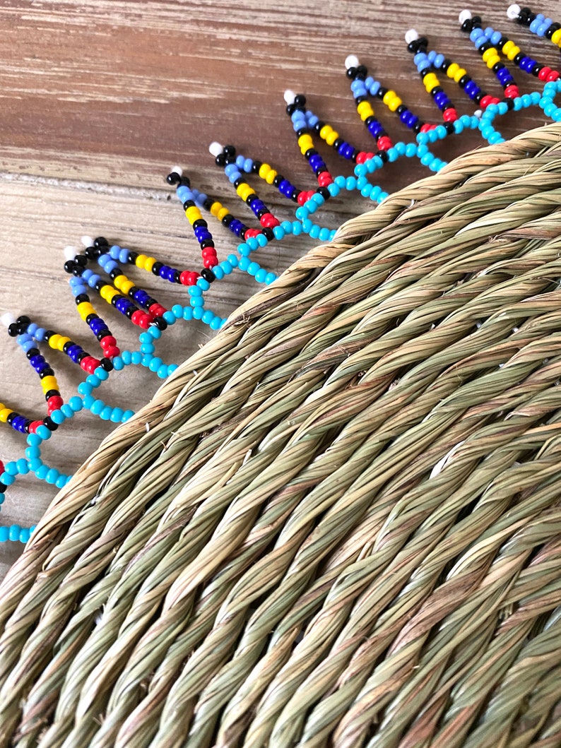 Woven Grass Mat Organic Grass Table Mat Woven Placemat - Etsy