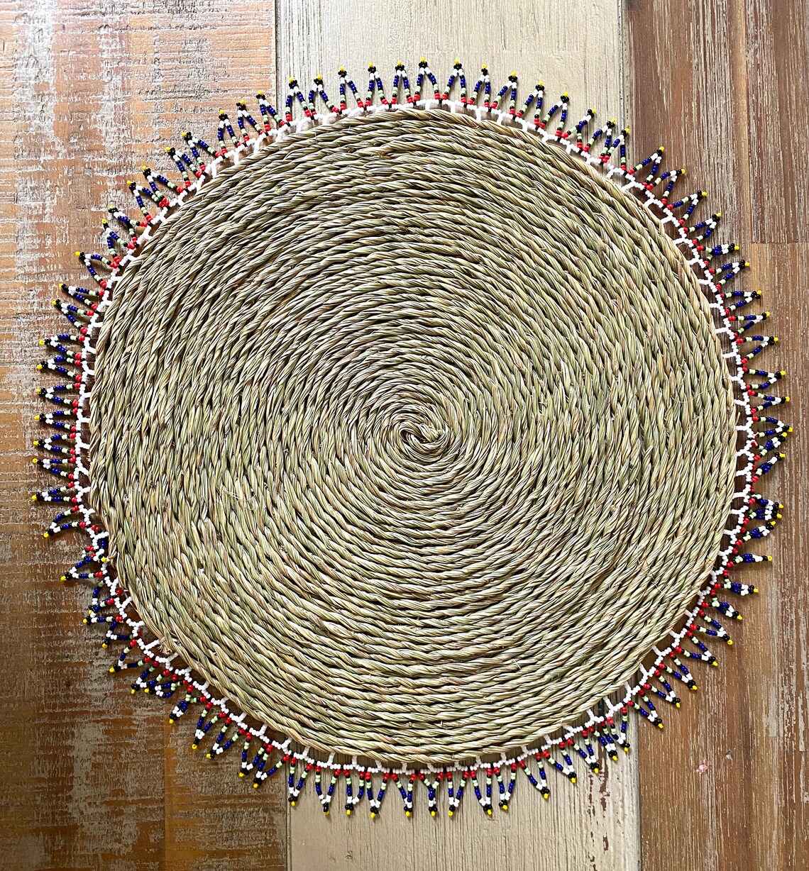 Woven Grass Mat Organic Grass Table Mat Woven Placemat - Etsy