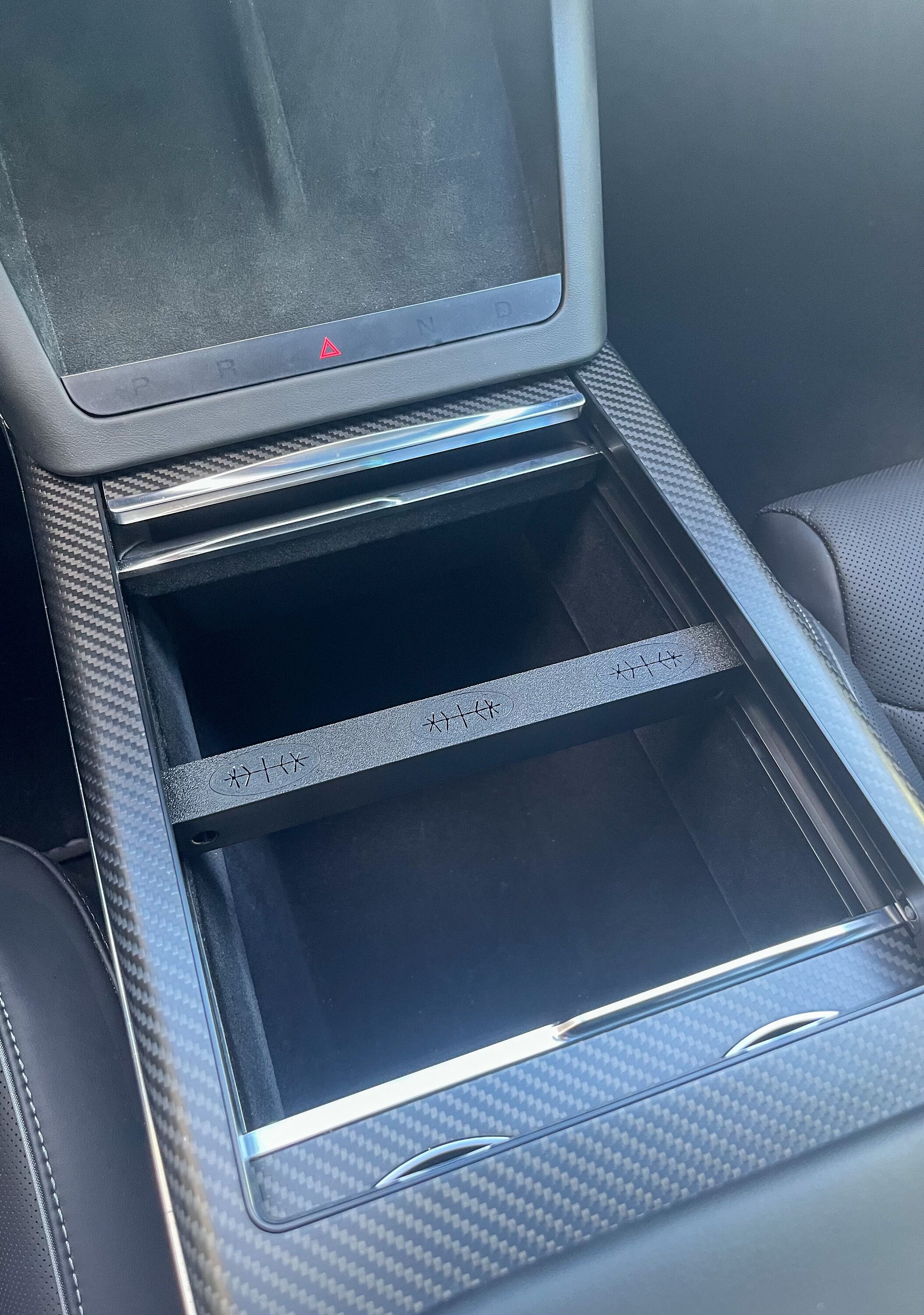 Tesla Model S Center Console Cable Organizer - Black - Etsy