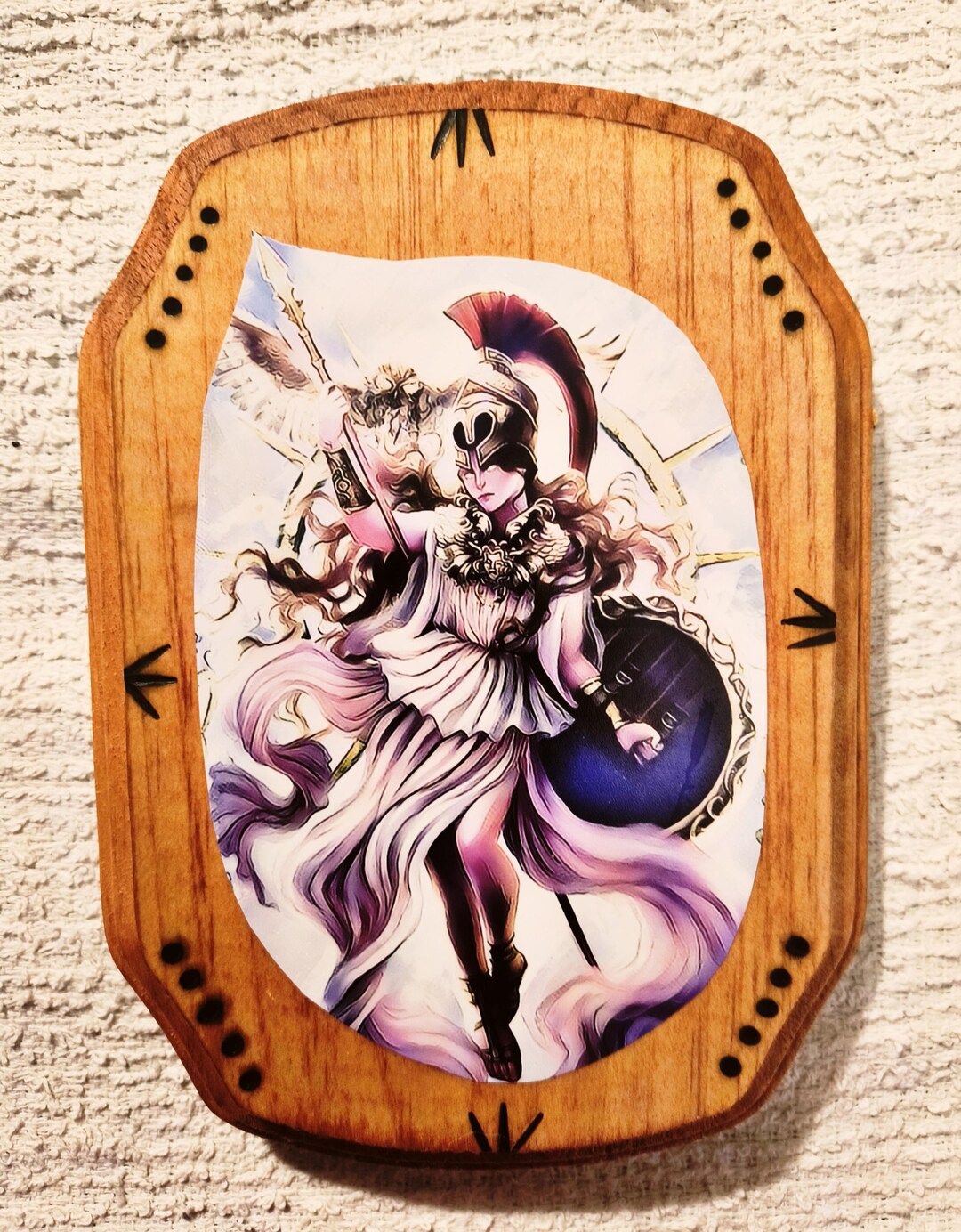 Goddess Athena Plaque - Etsy