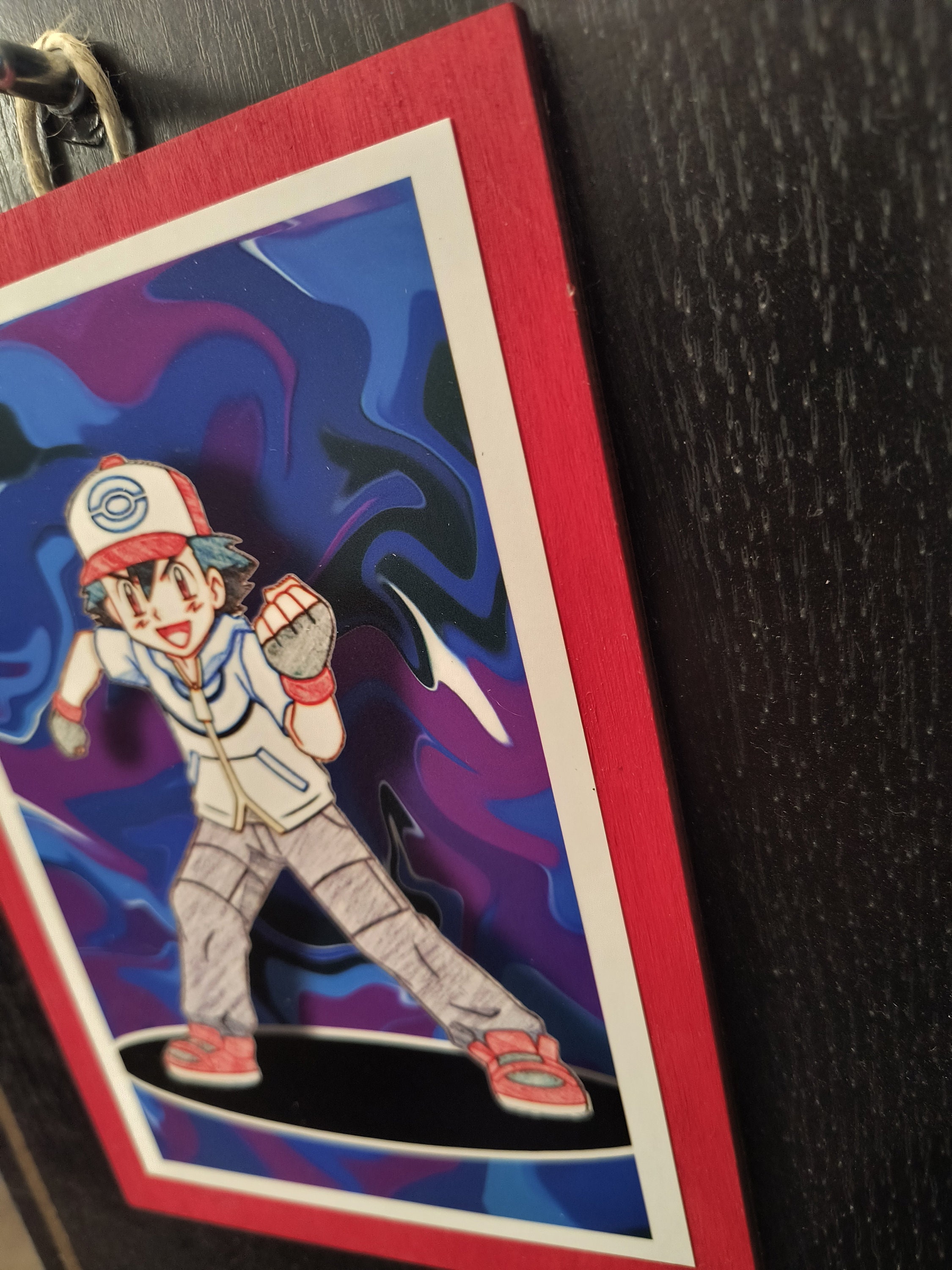 Pokemon Ash Ketchum Plaque - Etsy