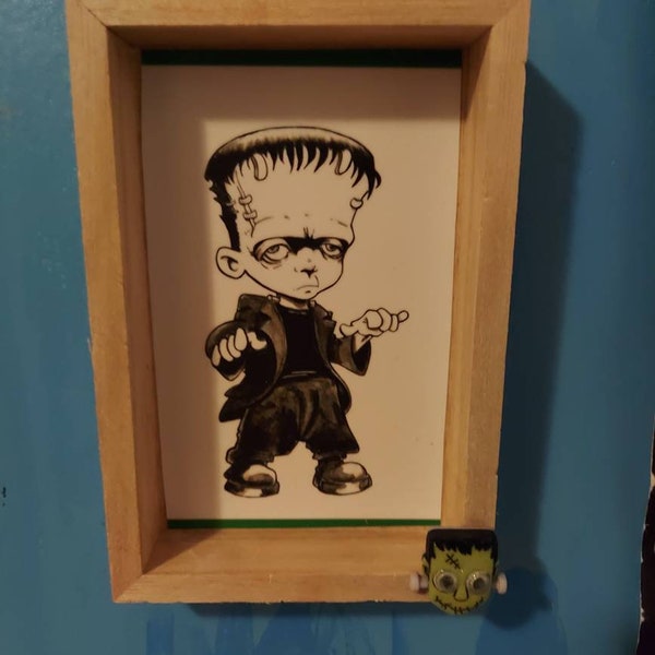 Frankenstein Shadow Box - Etsy