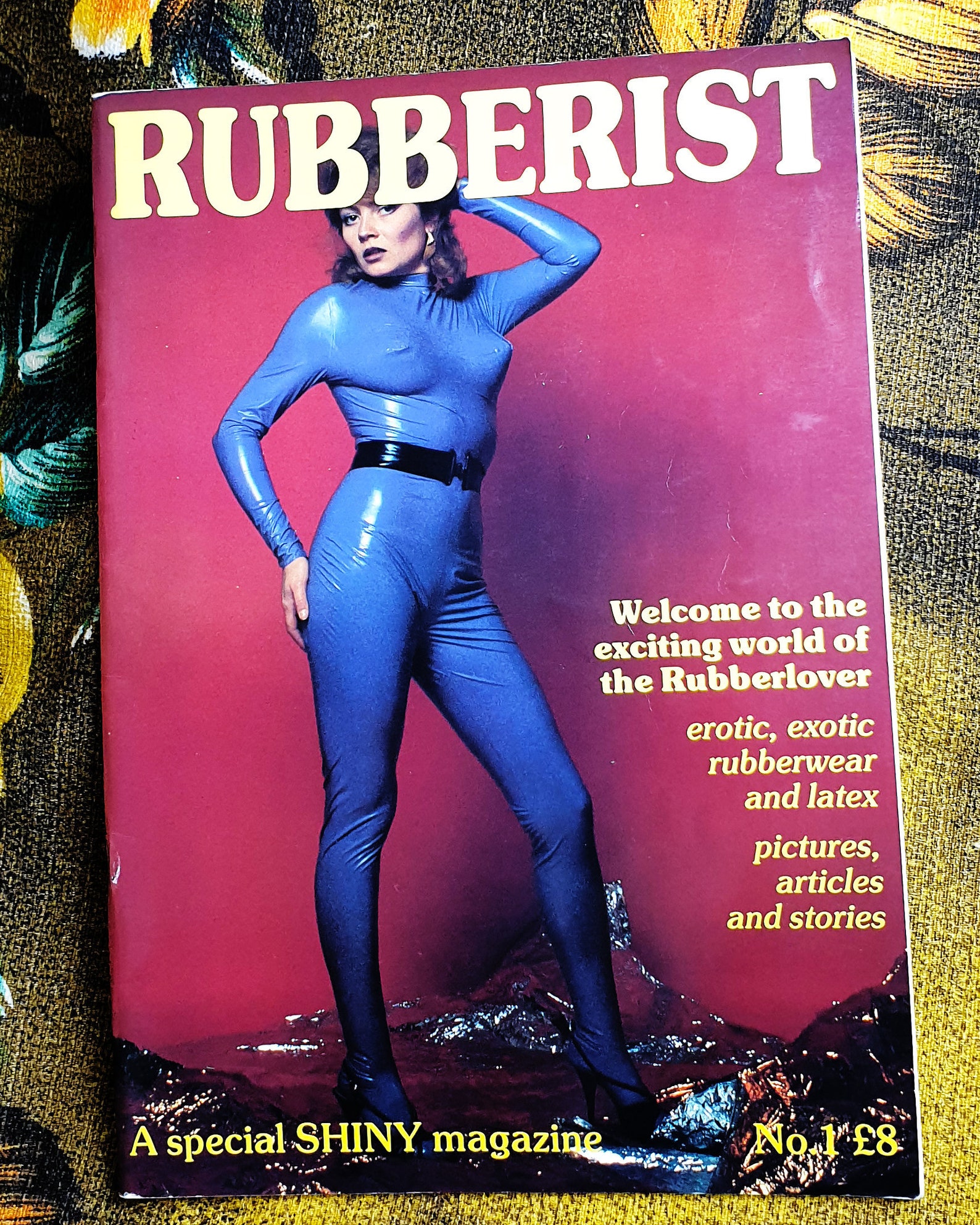 Vintage Fetish Magazine Rubberist No 1 Latex Rubber Pvc Kinky Etsy