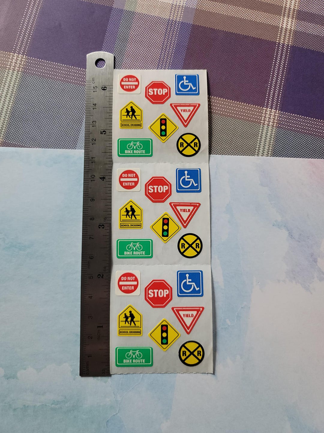 Sandylion Vintage Stickers Traffic Signs - Etsy