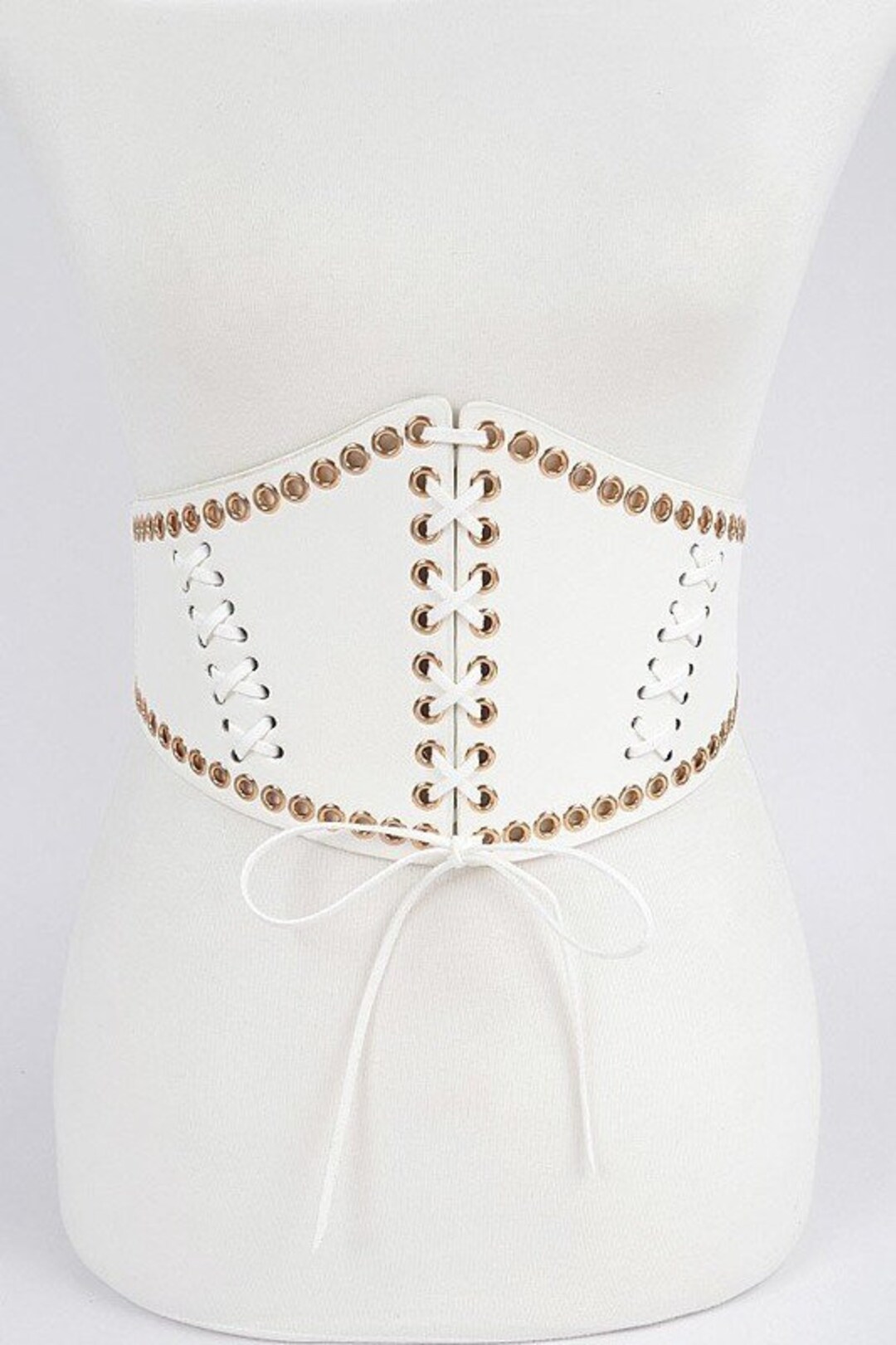 Corset Stretch Belt With Eyelet. Polyurethane/elastic. Approx. Width 6 ...