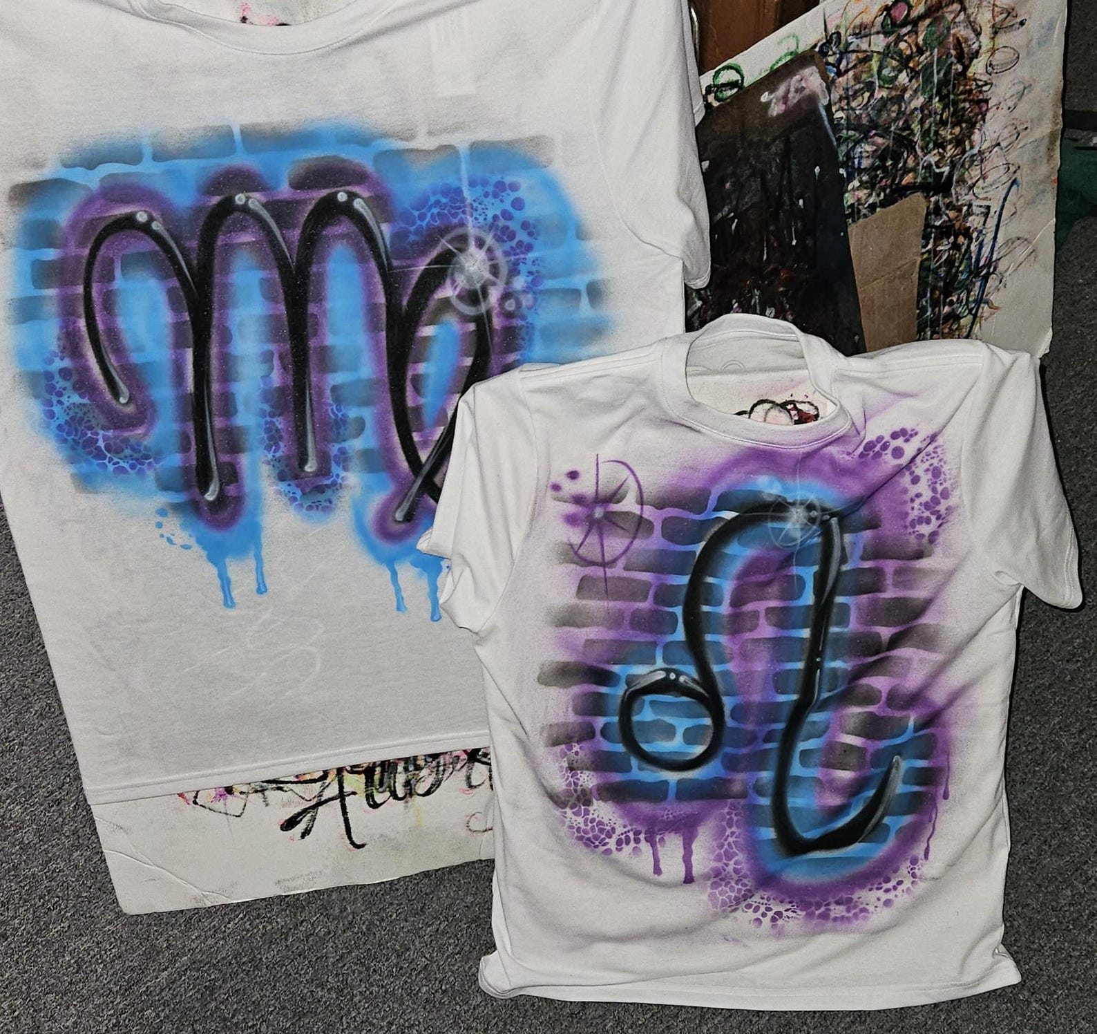 Airbrush Custom Crop Top Jacket! - Etsy