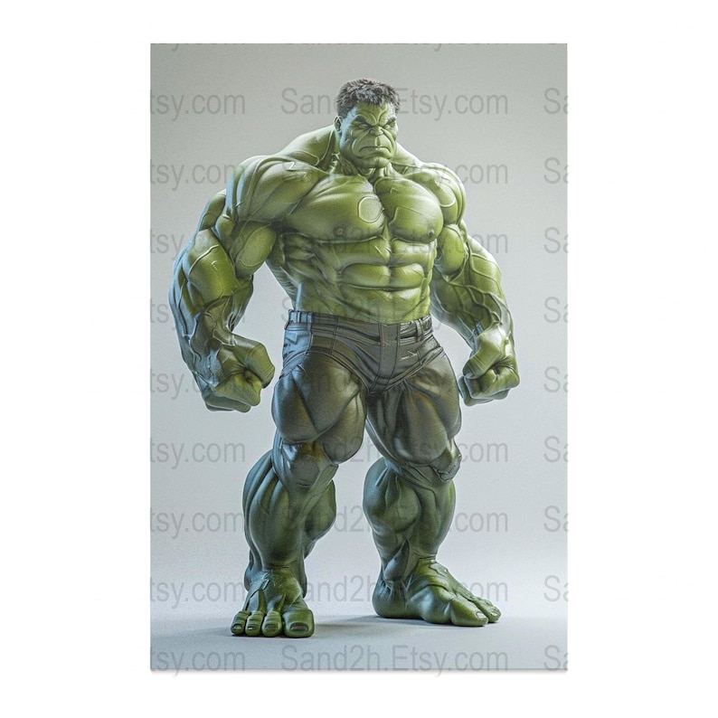 Hulk Stands _ Wall Art _ Digital Downloads(no PHYSICAL SHIPPING) - Etsy