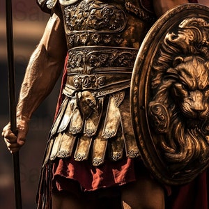 Roman Warrior Wall Art, Historical Art Decor, 10 Ancient Rome Posters ...