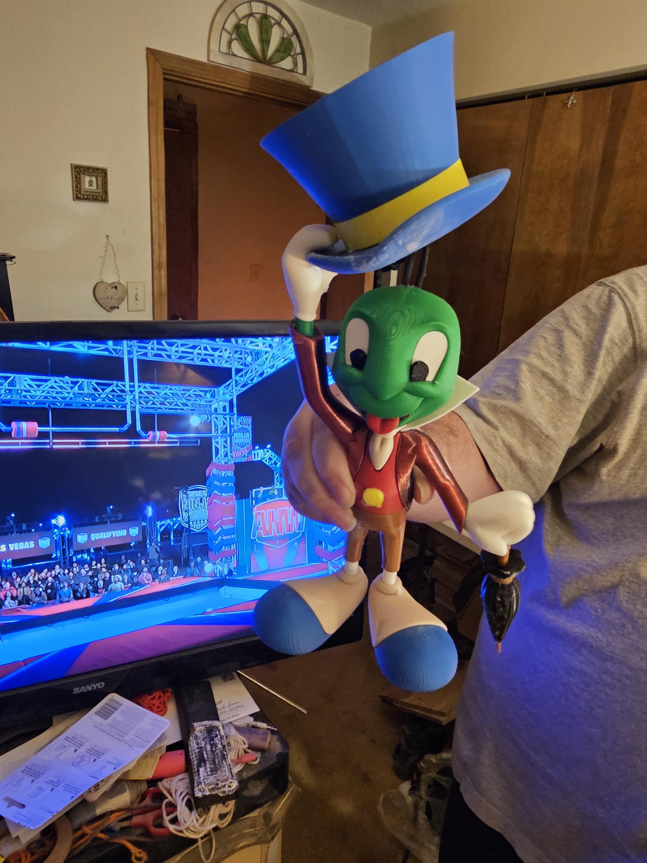 3d Printed Pinocchio and Jimmy Cricket Dolls - Etsy