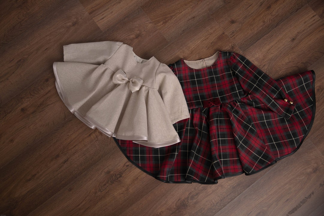 Baby/kids Dress PDF Sewing Pattern, Gathered Volume Dress, EASY Step-by ...