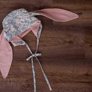 EASY Baby Children's Bonnet With Bunny Ears PDF Sewing Pattern, Simple ...