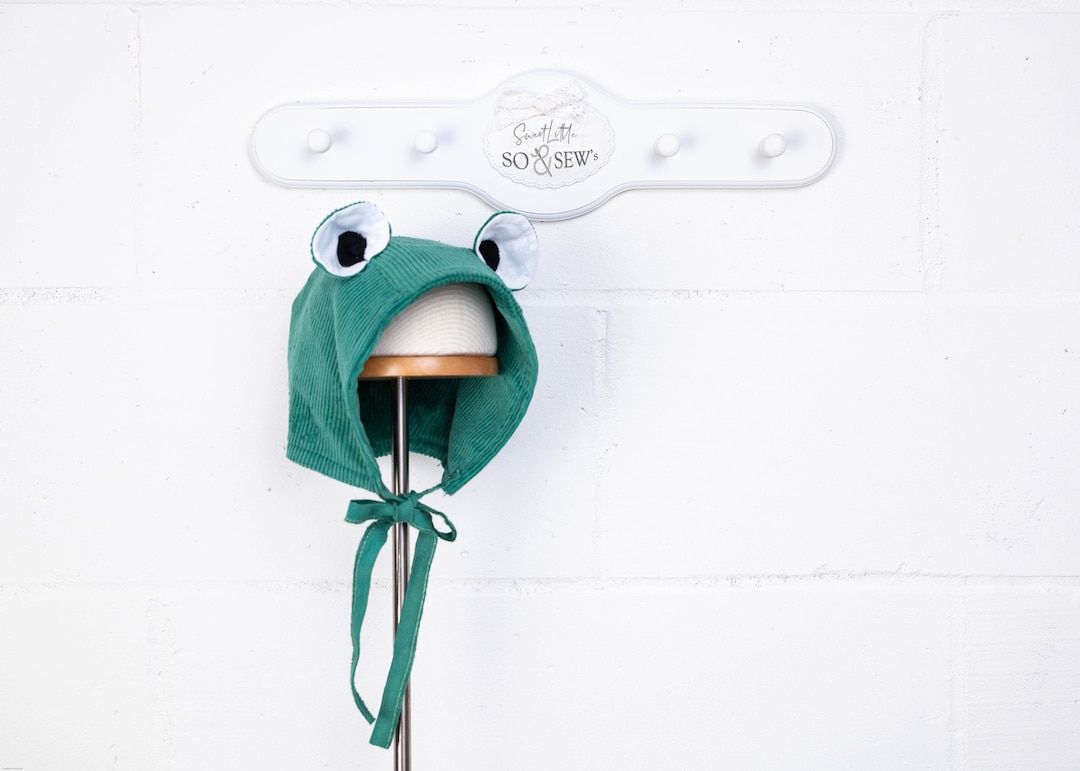 EASY Baby / Children's Bonnet With Frog Eyes PDF Sewing Pattern, Simple ...