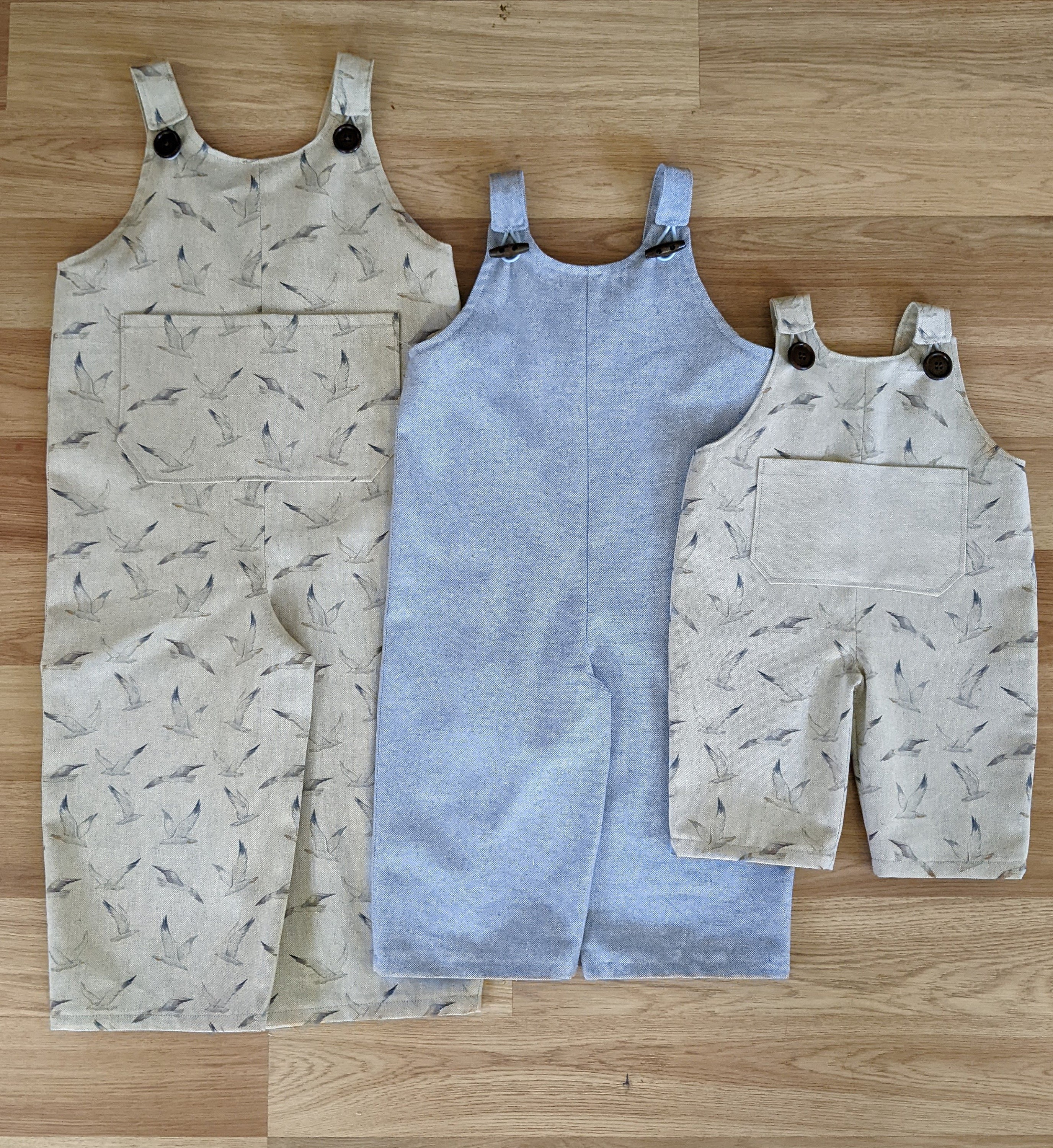 Baby/child Overalls, PDF Sewing Pattern, 2 Design Collection, Full ...