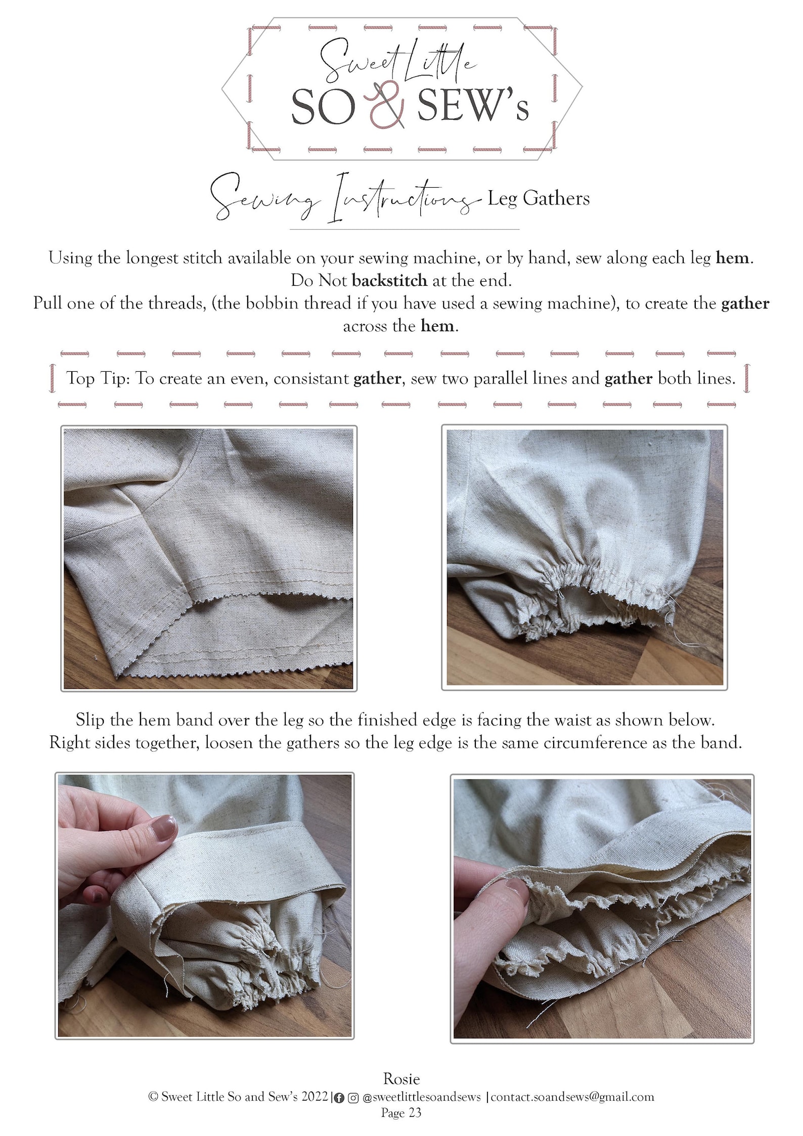 EASY Girls Bubble Shorts and Bloomers PDF Sewing Pattern, Baby Toddler ...