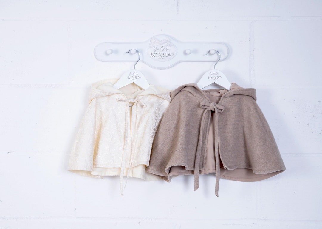 EASY Fully Reversible Cape, Baby Toddler Children, PDF Sewing Pattern ...