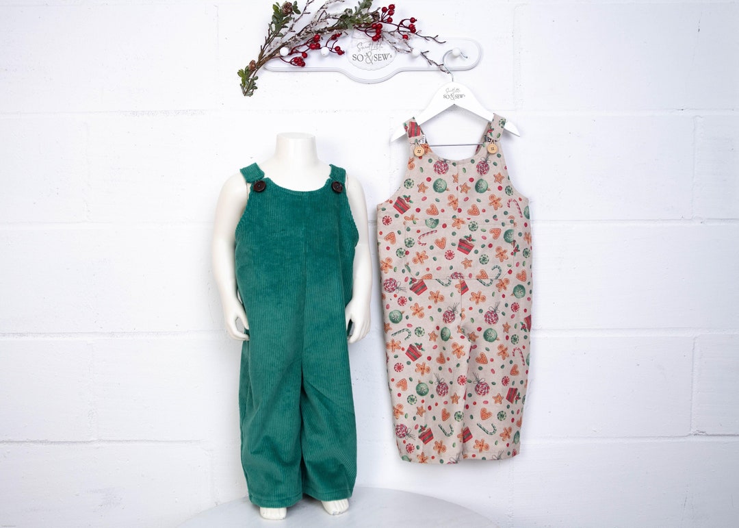 Baby/child Overalls, PDF Sewing Pattern, 2 Design Collection, Full ...