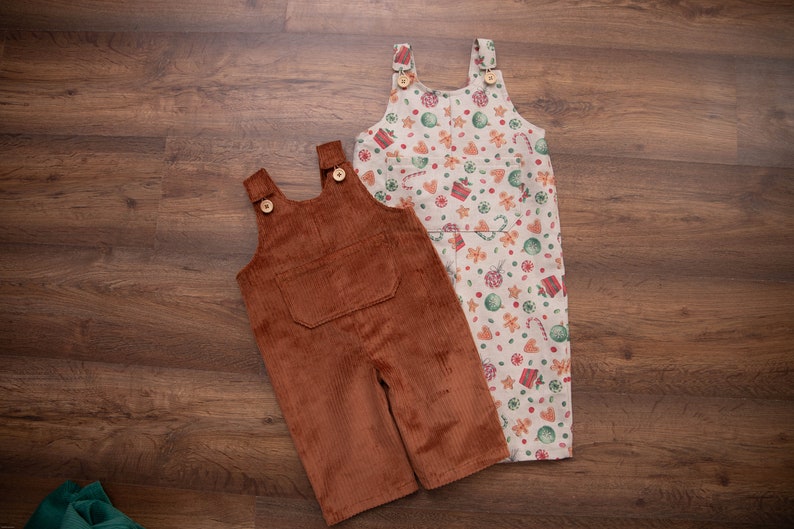 Baby/child Overalls, PDF Sewing Pattern, 2 Design Collection, Full ...