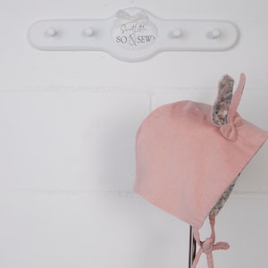 EASY Baby Children's Bonnet With Bunny Ears PDF Sewing Pattern, Simple ...