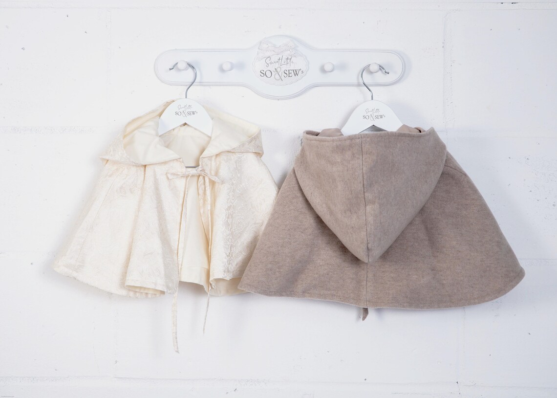 EASY Fully Reversible Cape, Baby Toddler Children, PDF Sewing Pattern ...