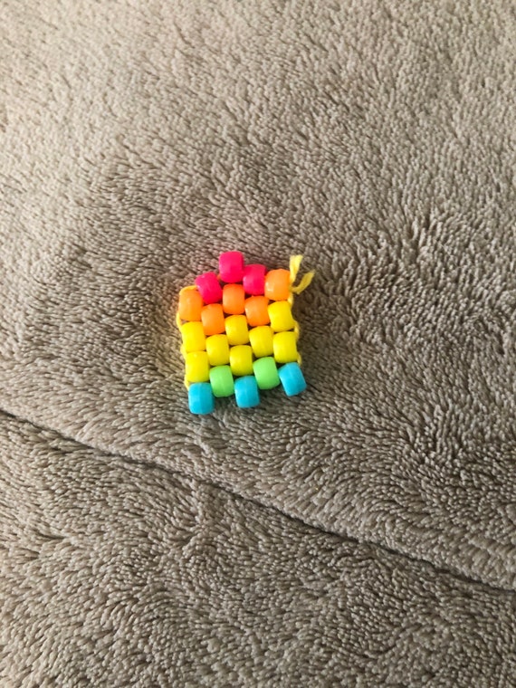 Rainbow pac-man | Etsy