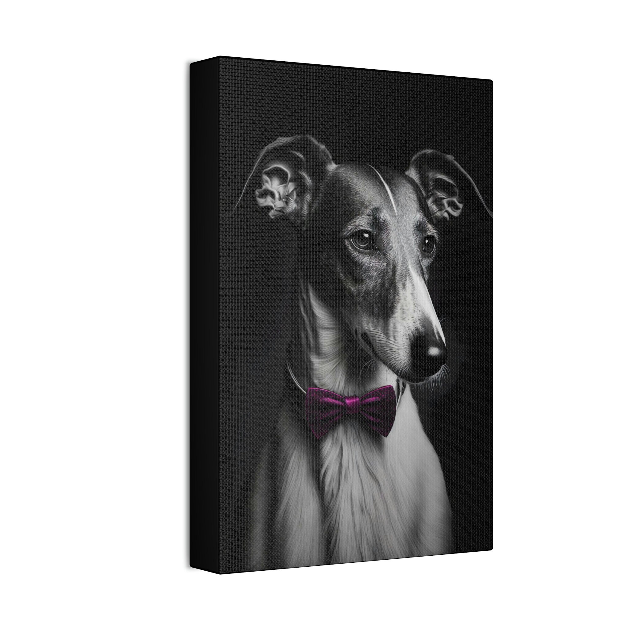Greyhound Wall Art Greyhound Dog Canvas Art for Dog Lover Art Canvas ...