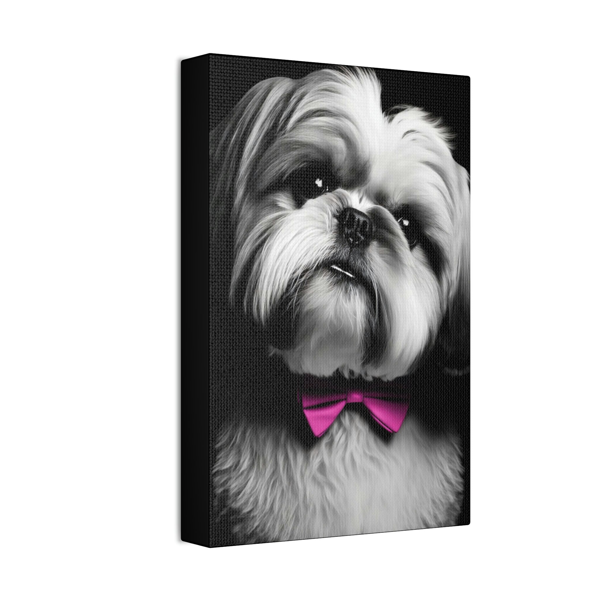 Shih Tzu Wall Art Shih Tzu Dog Canvas Art for Dog Lover Art Canvas Home ...