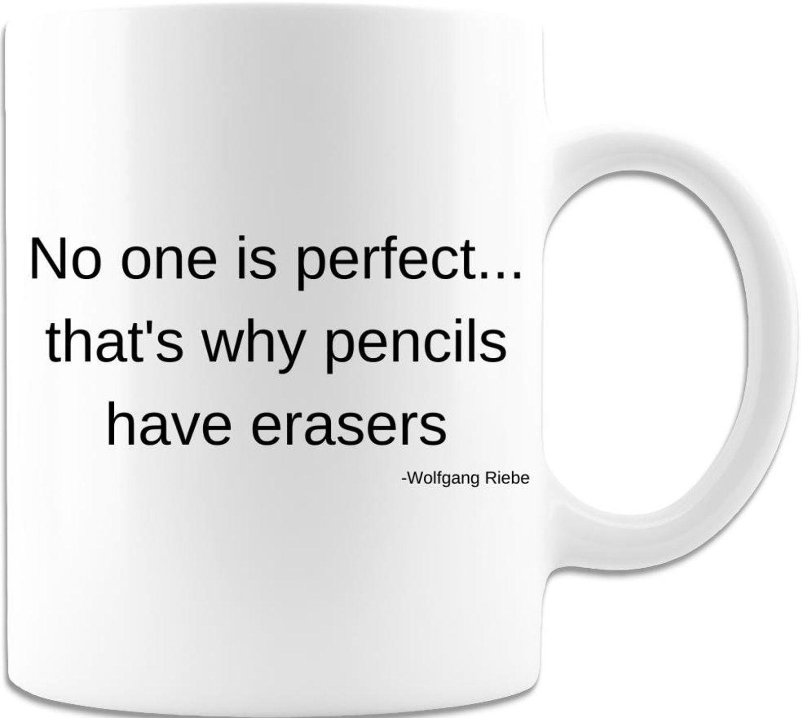 No One Is Perfect That's Why Pencils Have Erasers Funny | Etsy