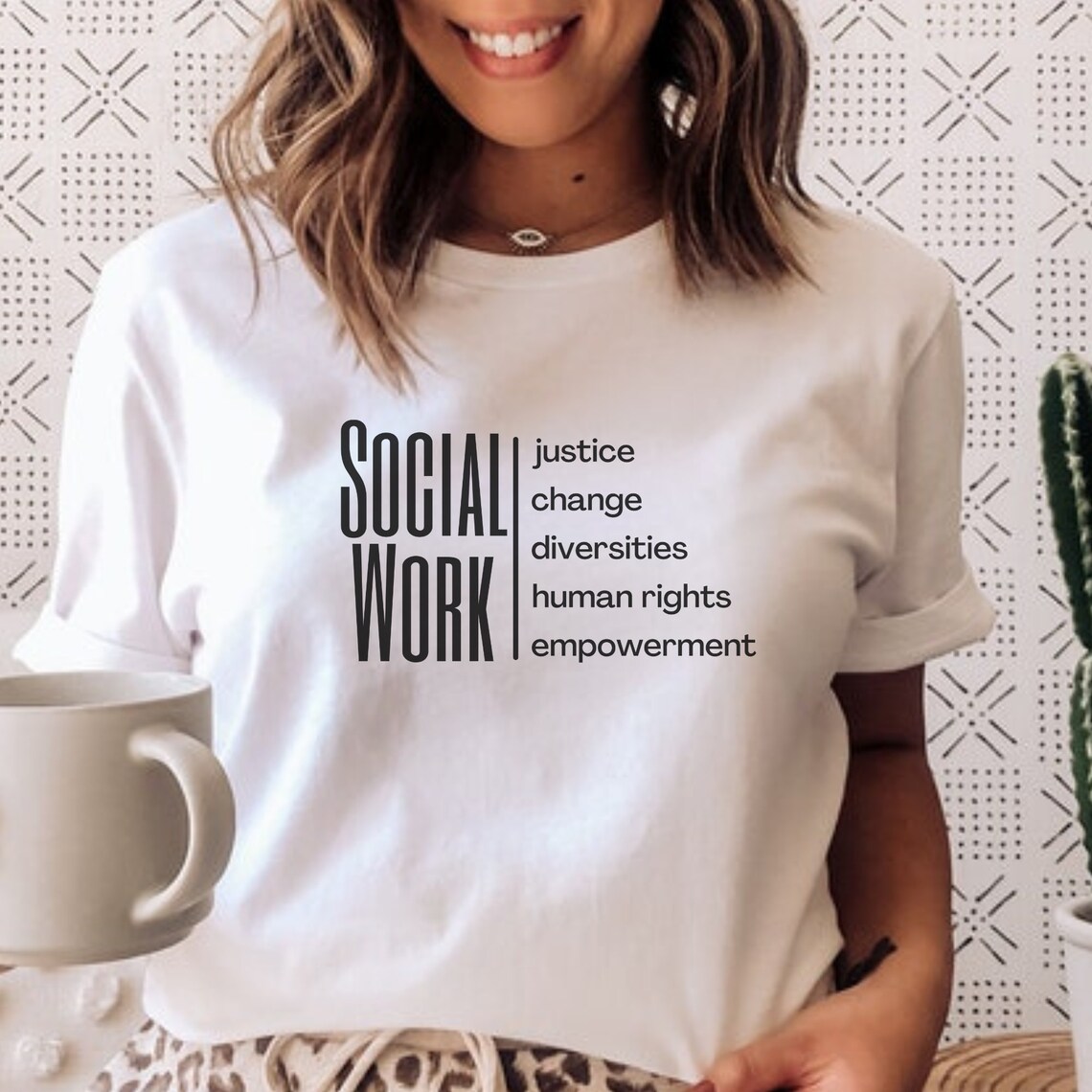 Social Worker Shirt, Justice Change Diversities Human Rights ...