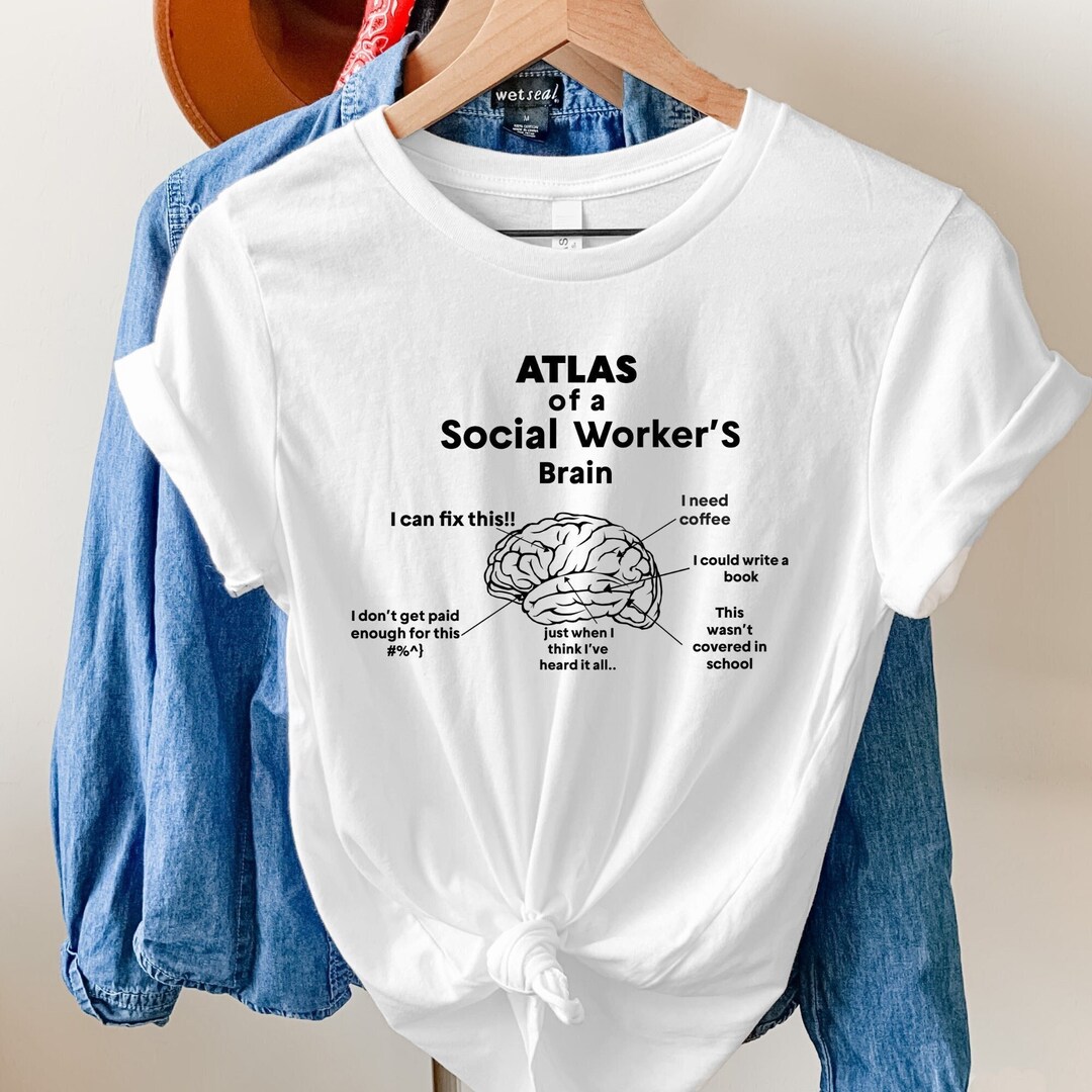 Social Worker Shirt/funny Social Work Gift/lcsw Gift/ Therapist Gift ...