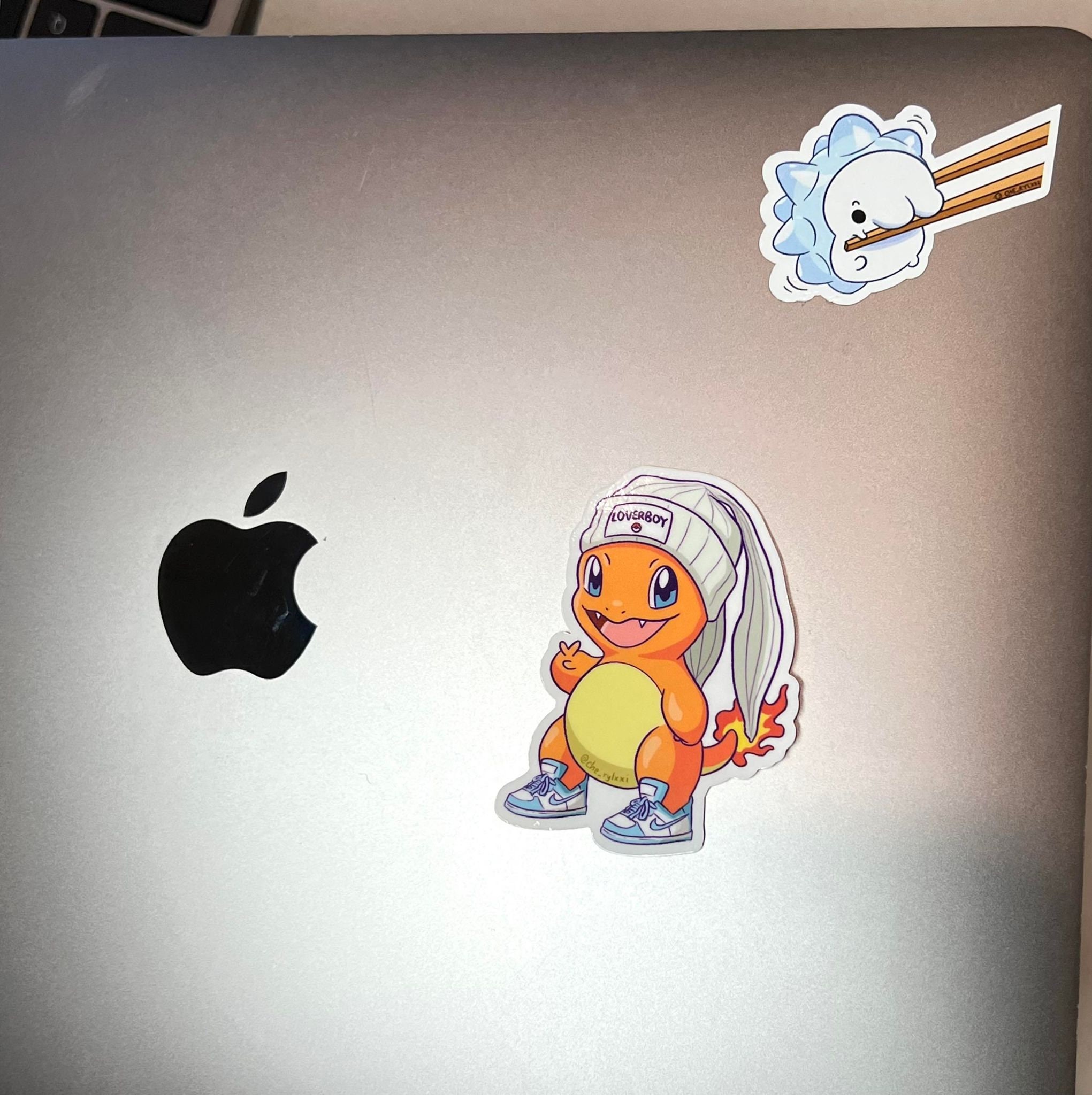Charmander Sticker, Beanie Charmander, Pokemon Sticker, Die Cut Sticker ...