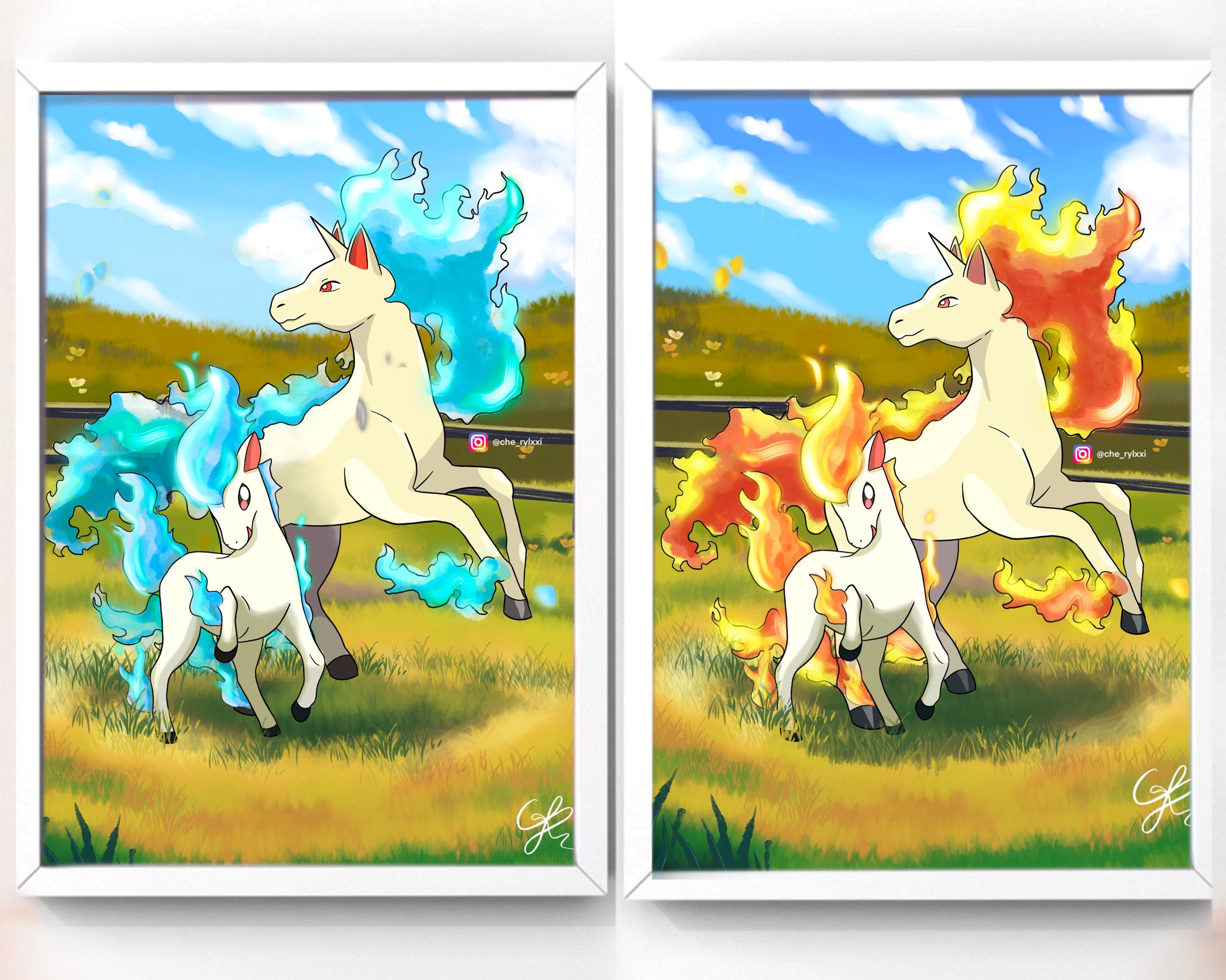 Rapidash Behang