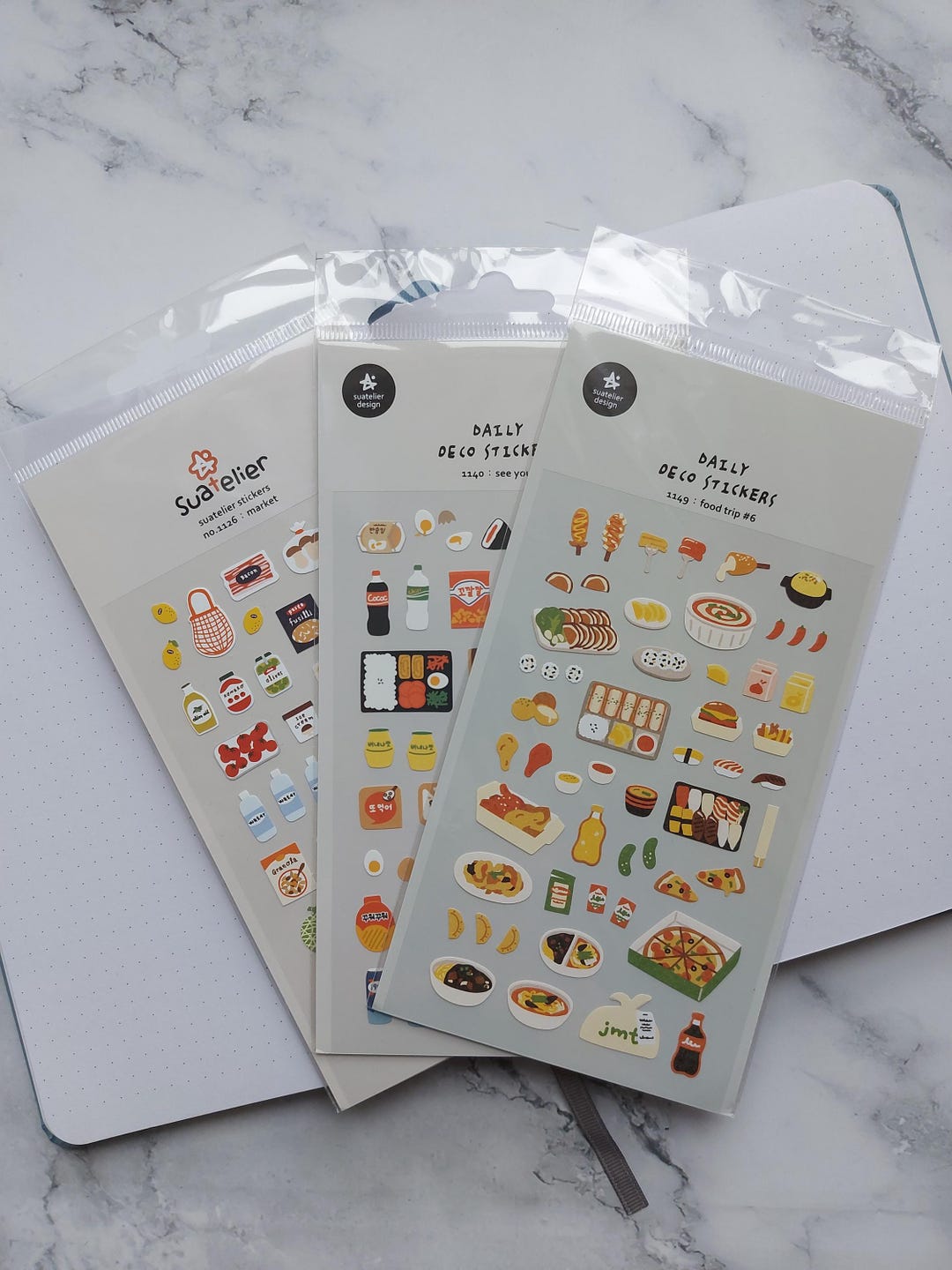 Suatelier Stickers, Food Stickers, Cooking Stickers, Grocery Shopping ...