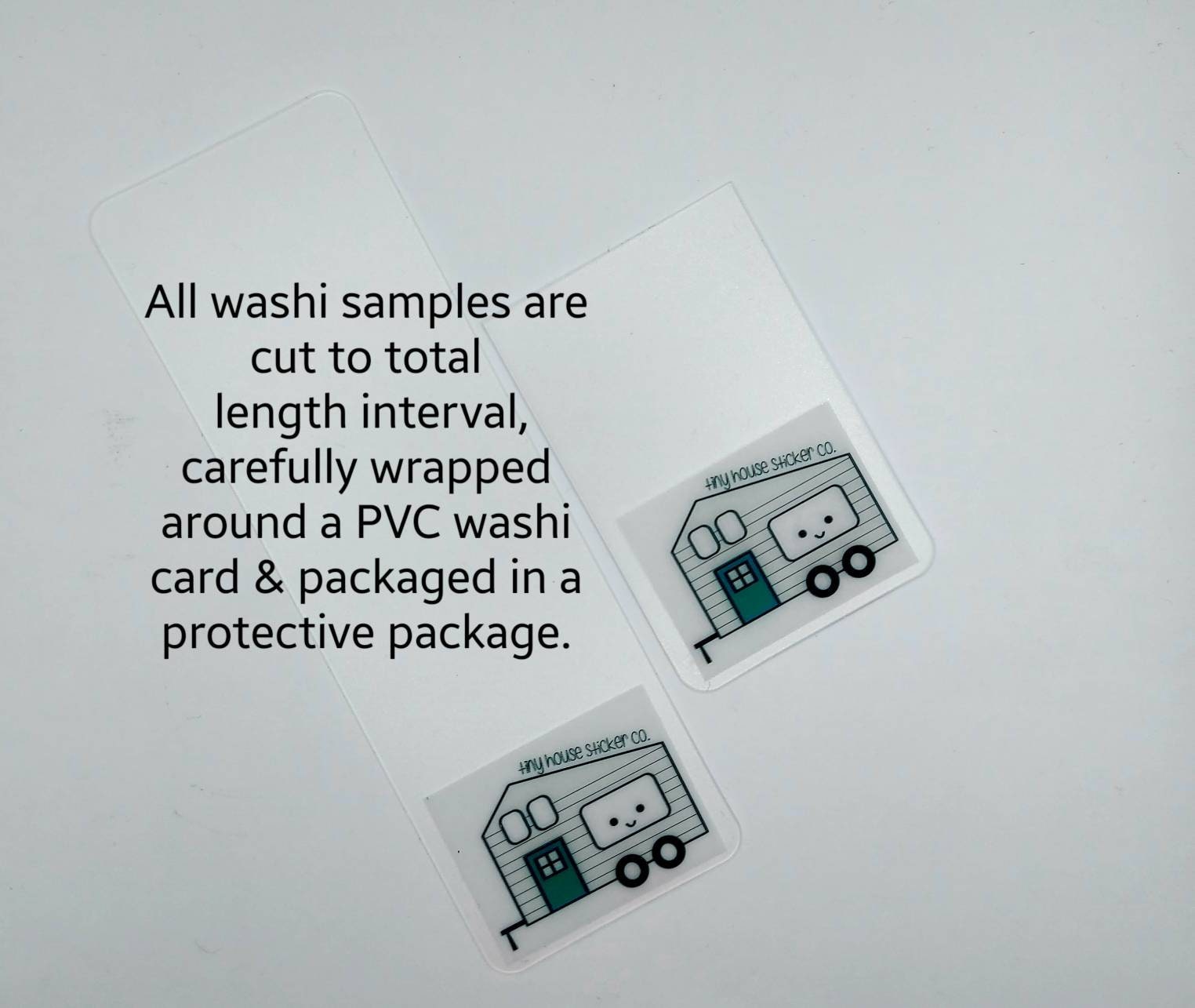 No White Space Stickers, Washi Tape Samples, Sold in 0.5 M (~19.7 ...