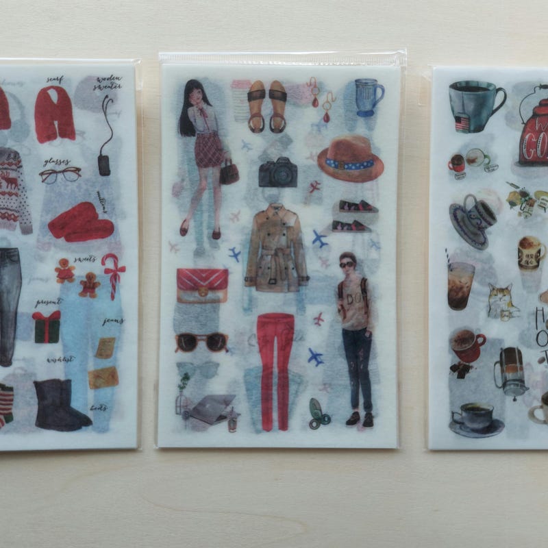 Fashion Stickers - Etsy