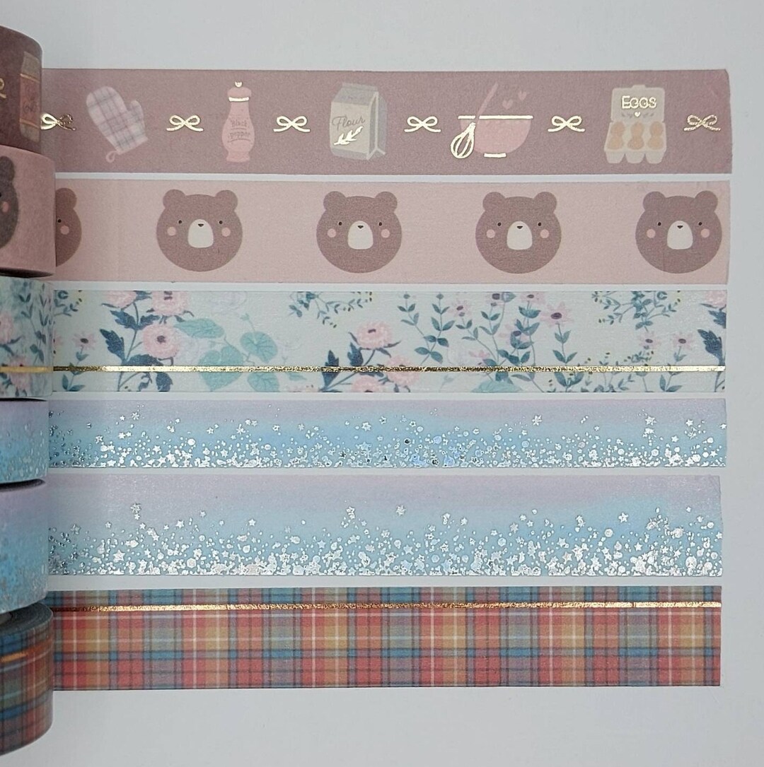 Simply Gilded, Washi Tape Samples, Sold by 0.5 M Length, Washi Tape ...