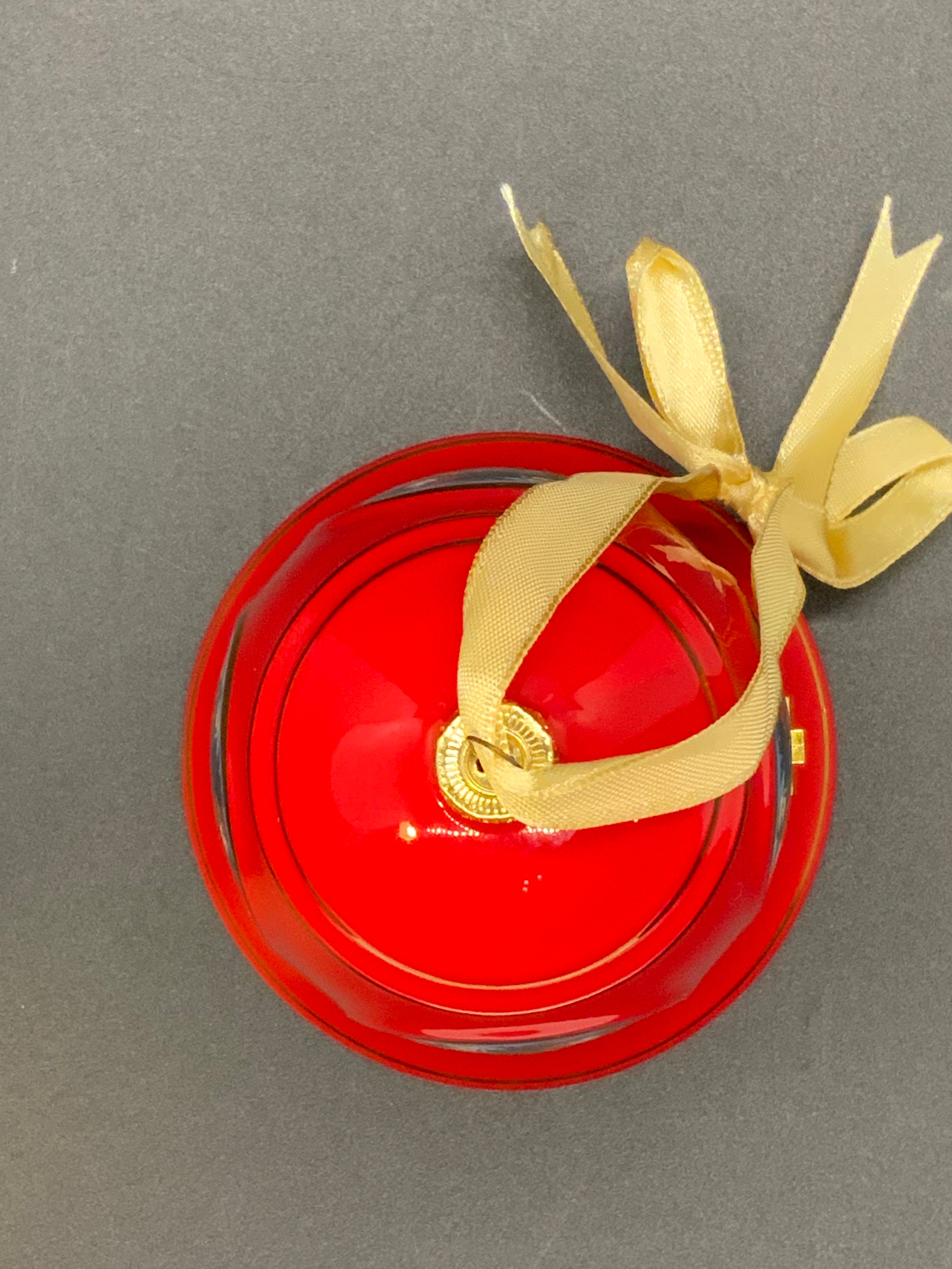 Mr Christmas Valerie Parr Hill Musical Handcrafted Red Bell Music Box ...